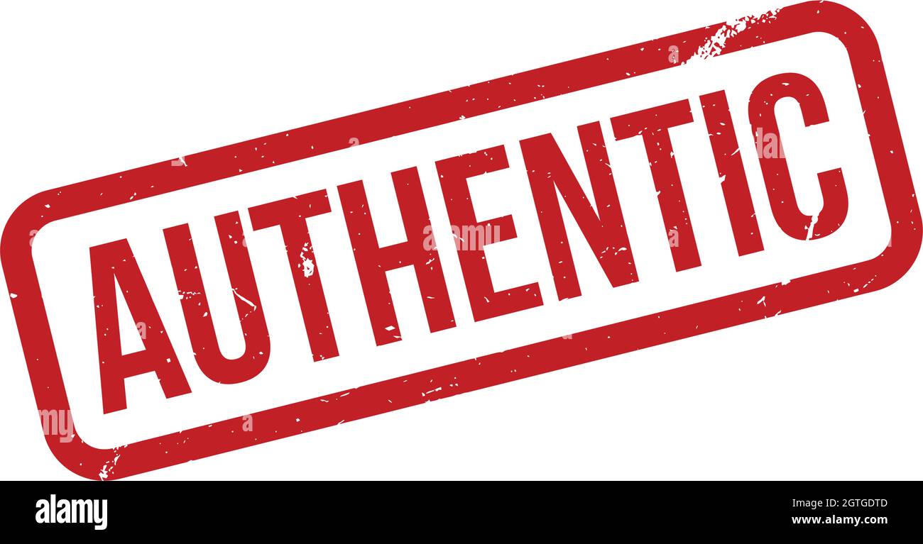 Authentic word Stock Vector Images - Alamy