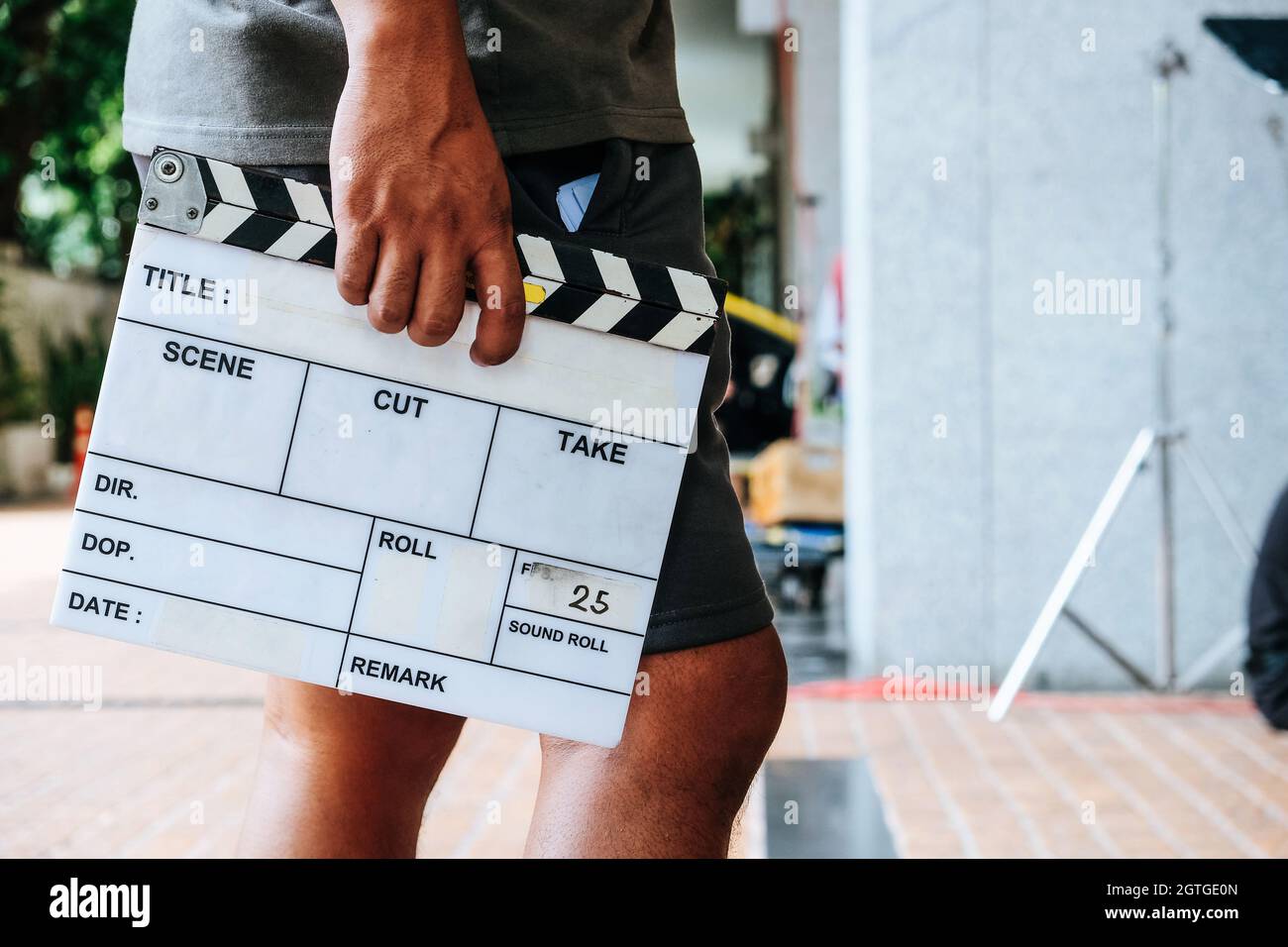 Movie script paper hi-res stock photography and images - Alamy
