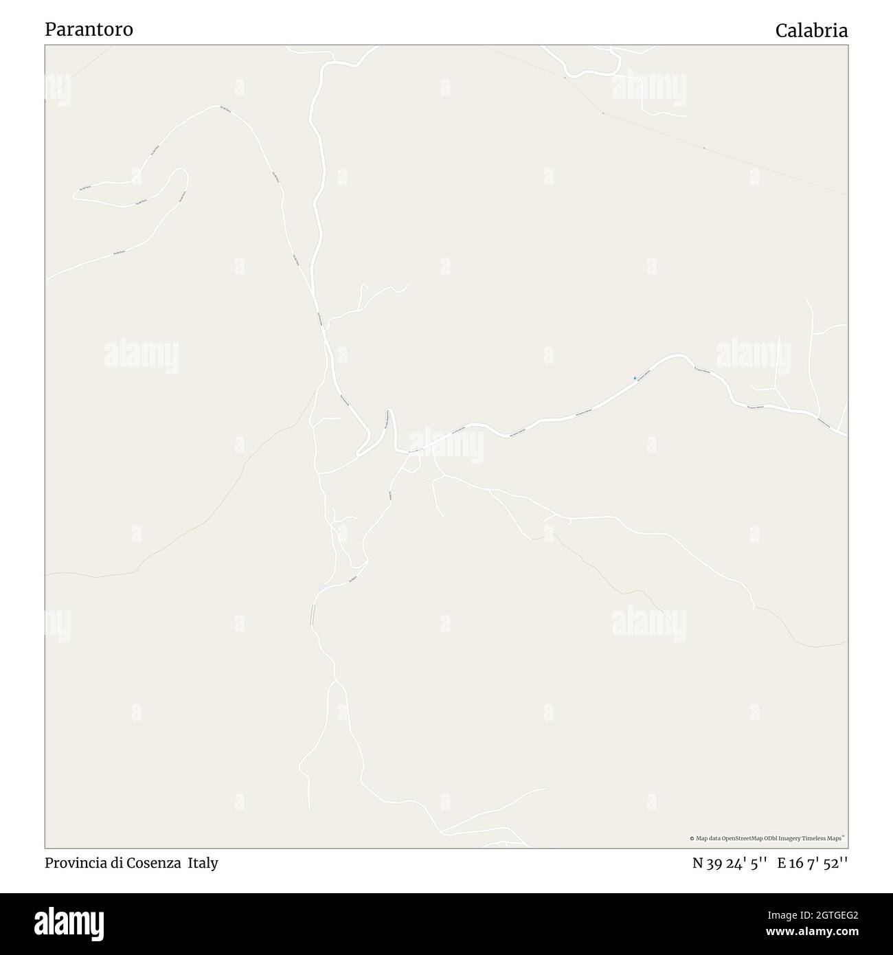 Map of cosenza hi-res stock photography and images - Alamy