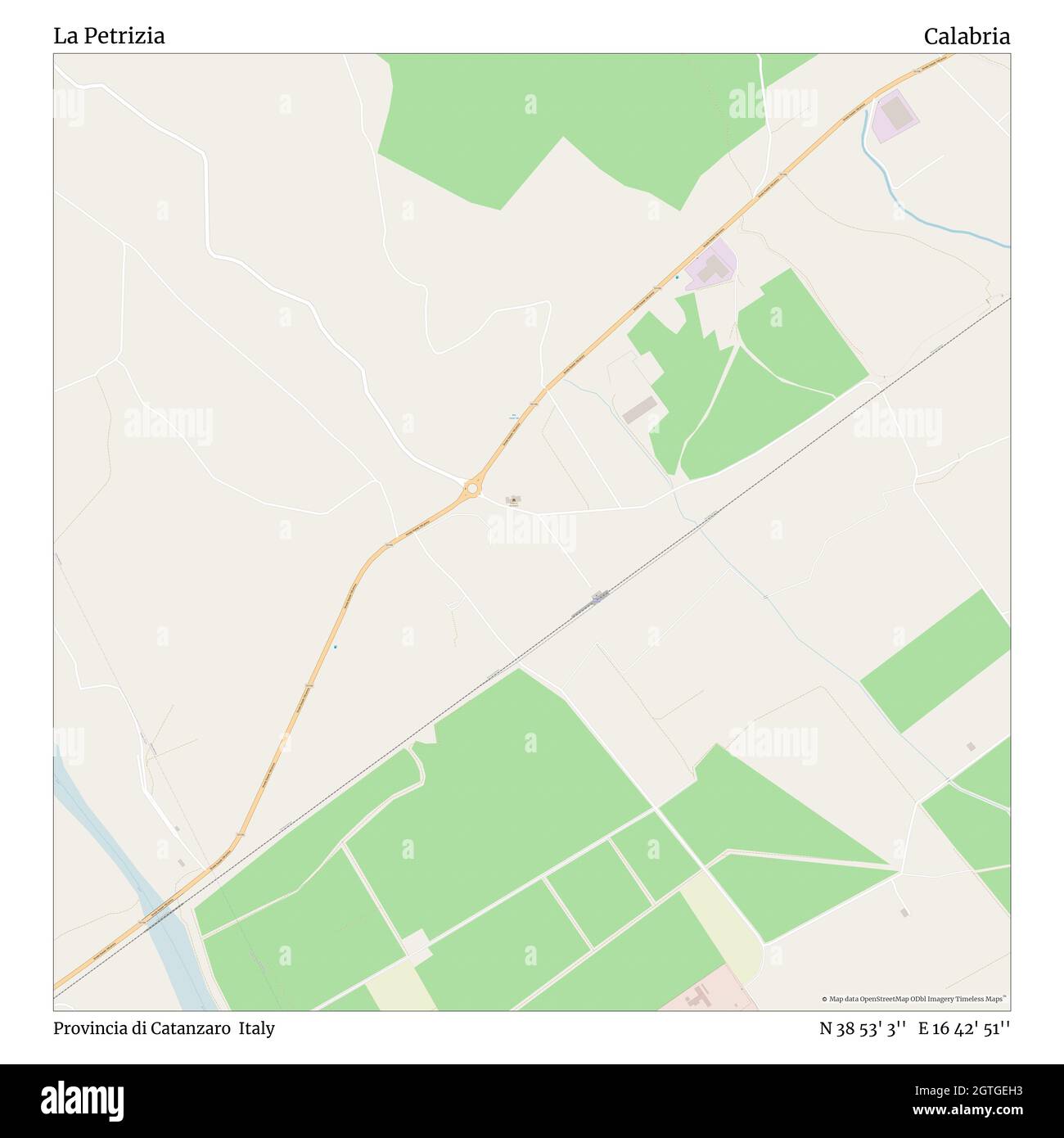 Map of catanzaro Cut Out Stock Images & Pictures - Alamy