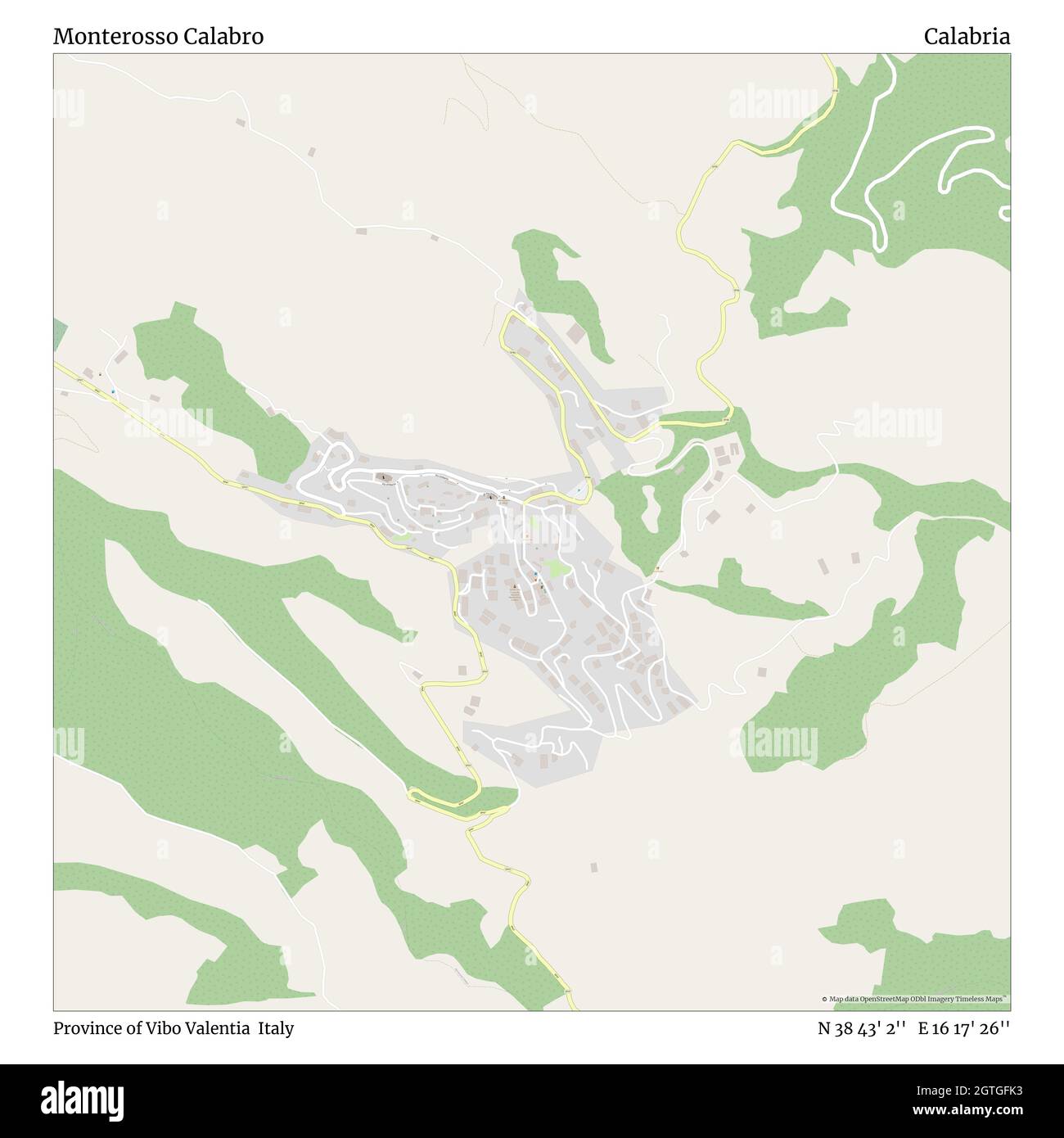 Map of vibo valentia hi-res stock photography and images - Alamy