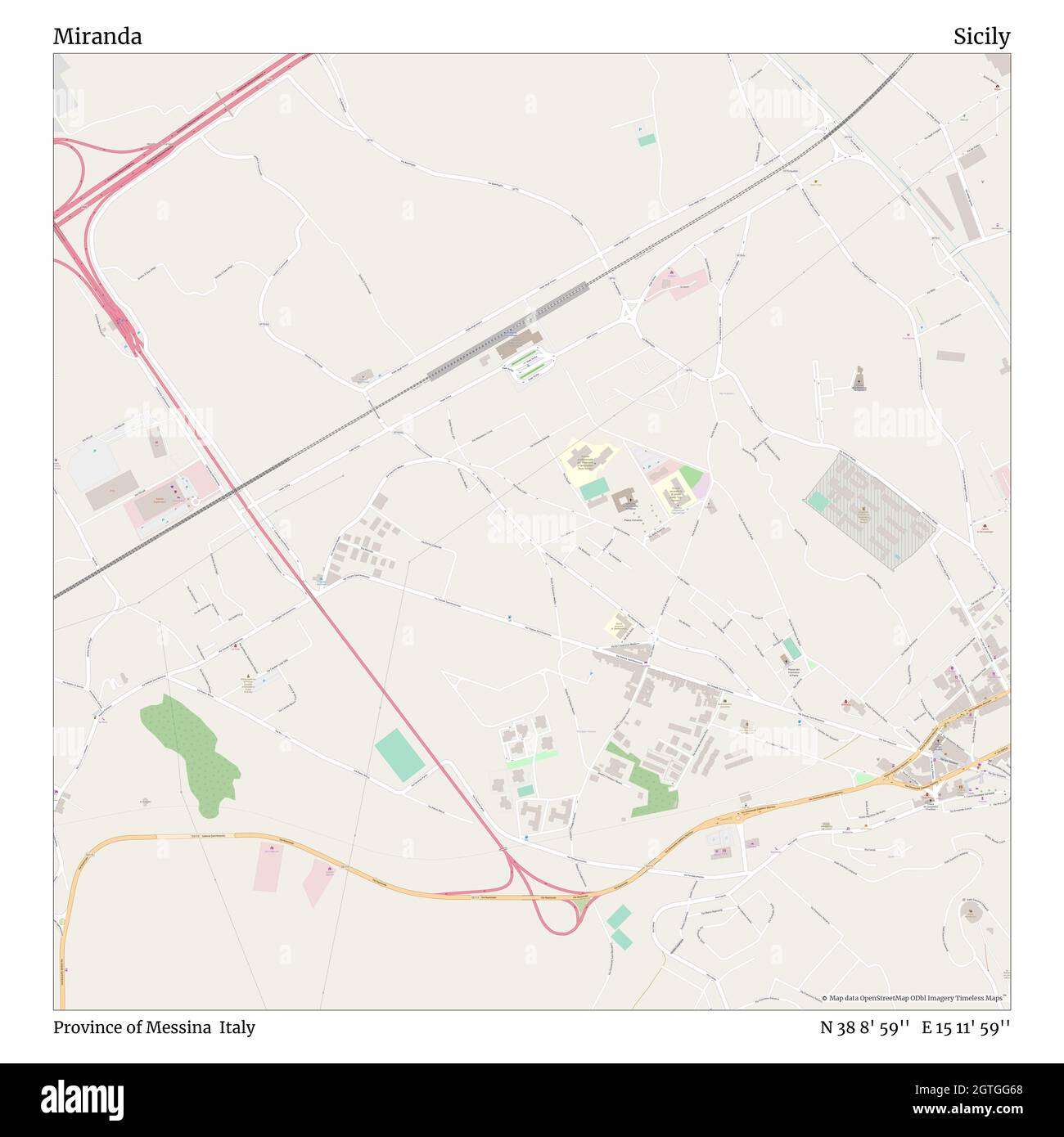 Map of miranda hi-res stock photography and images - Alamy
