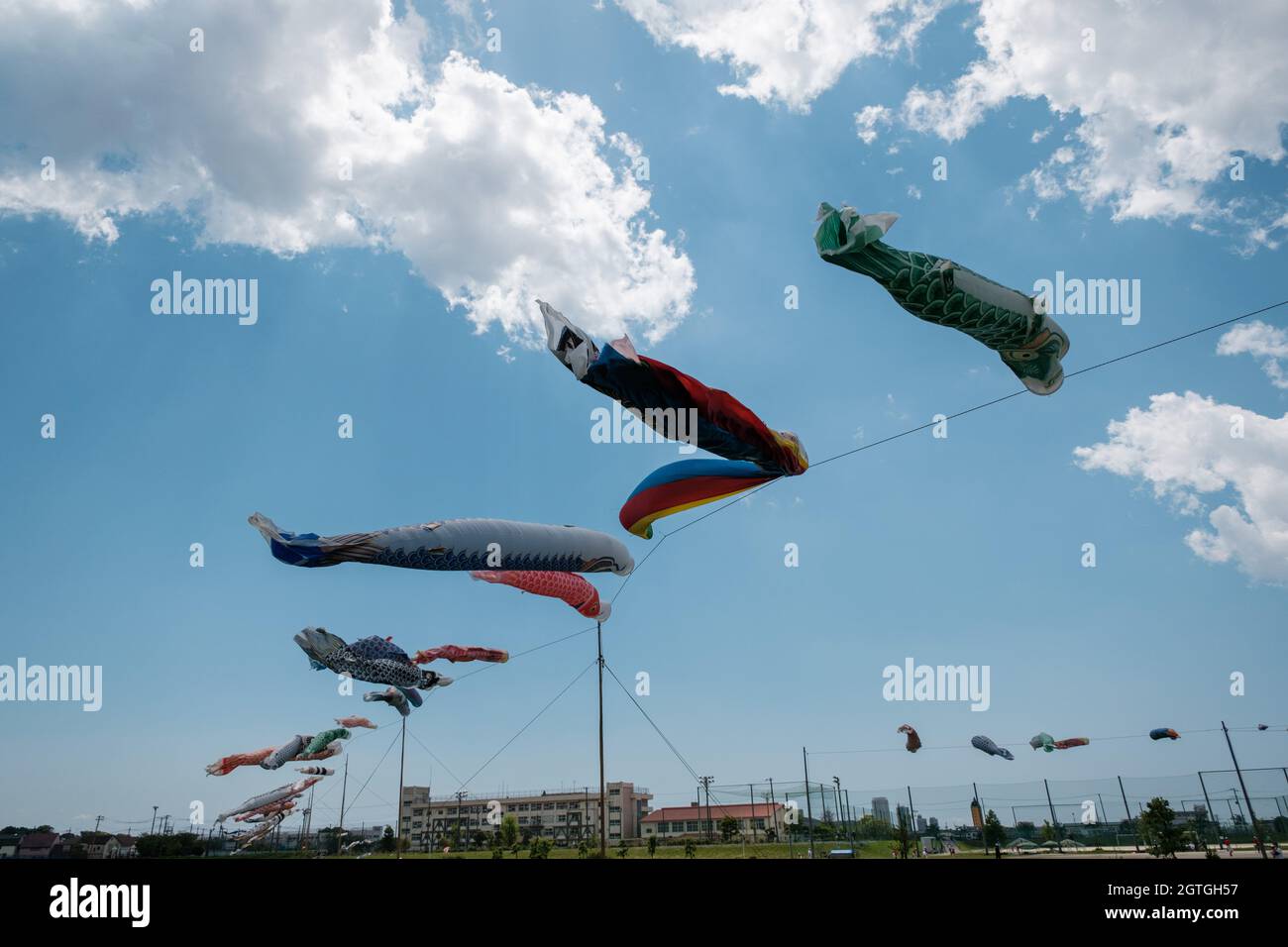 Koinobori fish japanese kite hi-res stock photography and images - Alamy