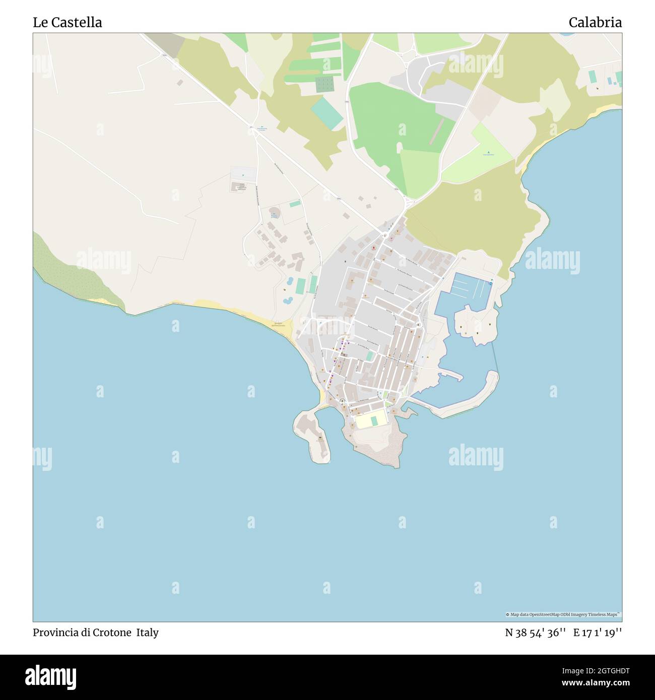 Map of castella hi-res stock photography and images - Alamy
