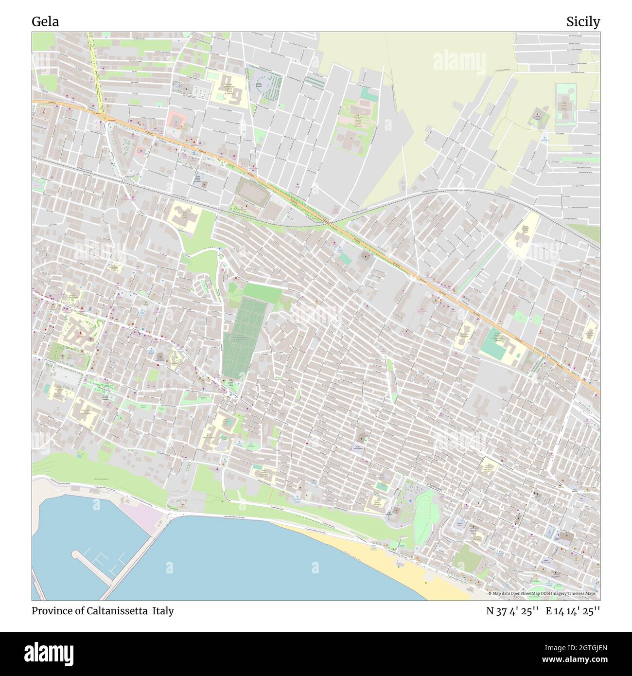 Gela in sicily hi-res stock photography and images - Alamy