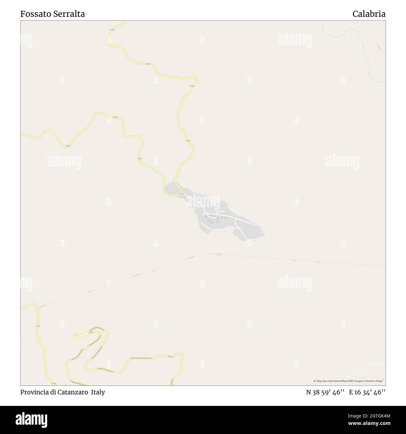 Map of catanzaro hi-res stock photography and images - Alamy