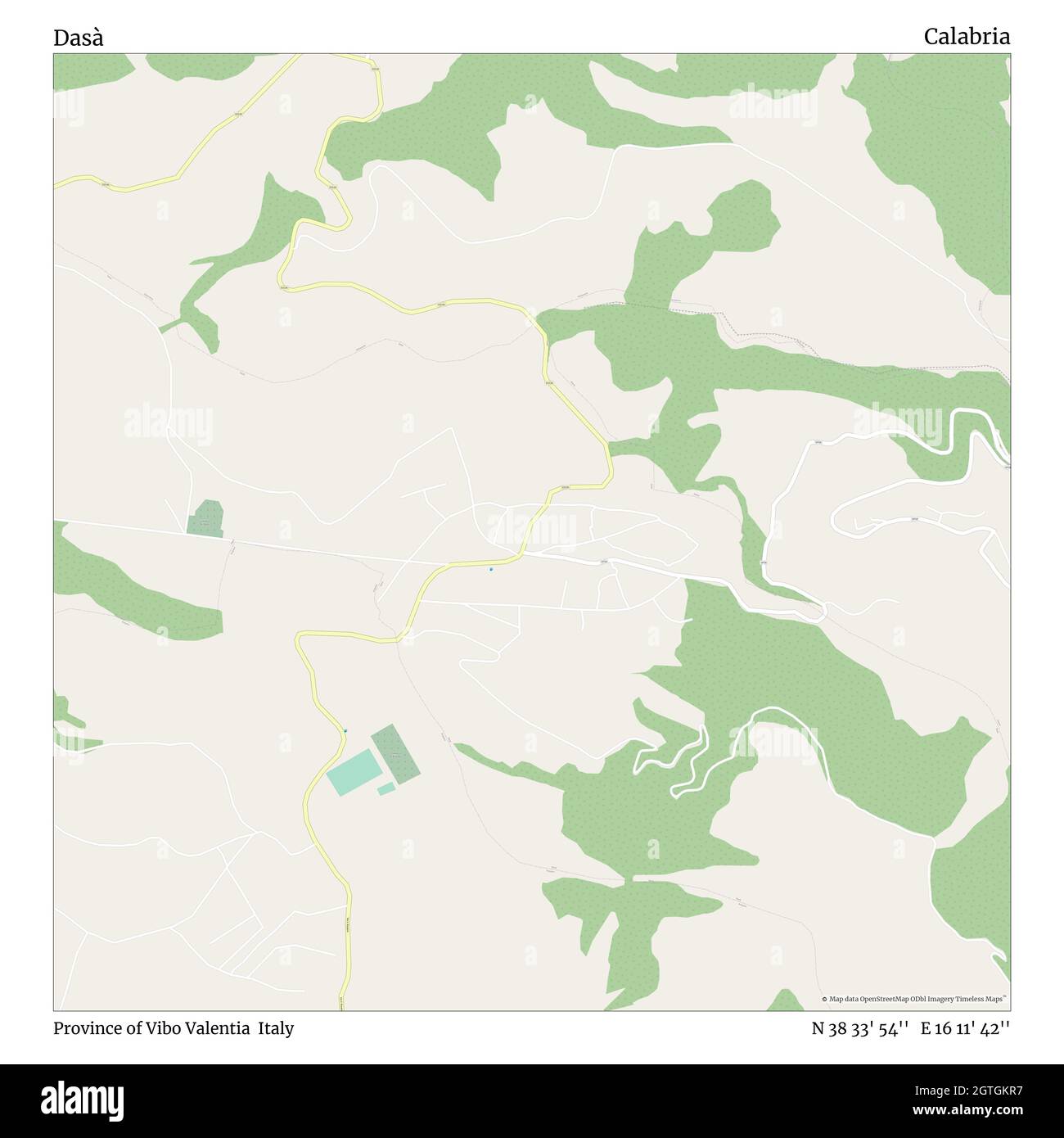 Vibo valentia map hi-res stock photography and images - Alamy