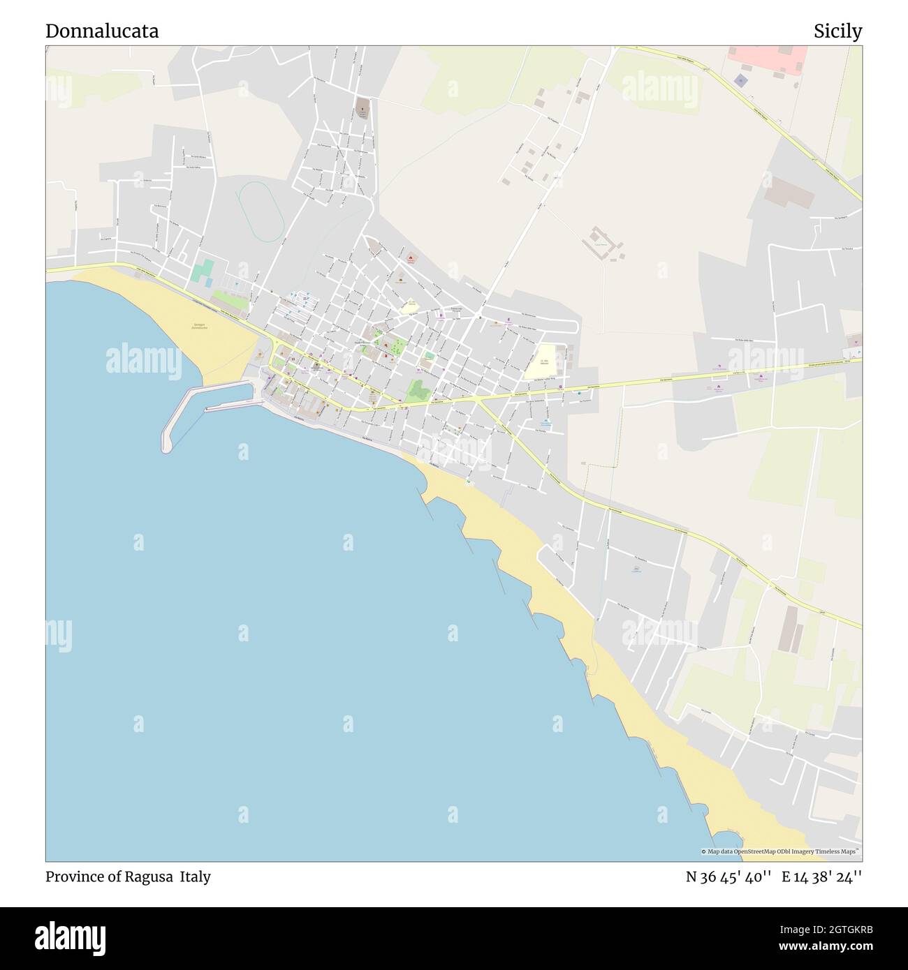 Ragusa map hi-res stock photography and images - Alamy