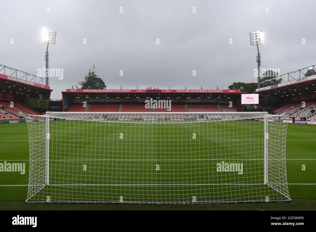 General view of Vitality Stadium, Home of Bournemouth FC Stock Photo ...