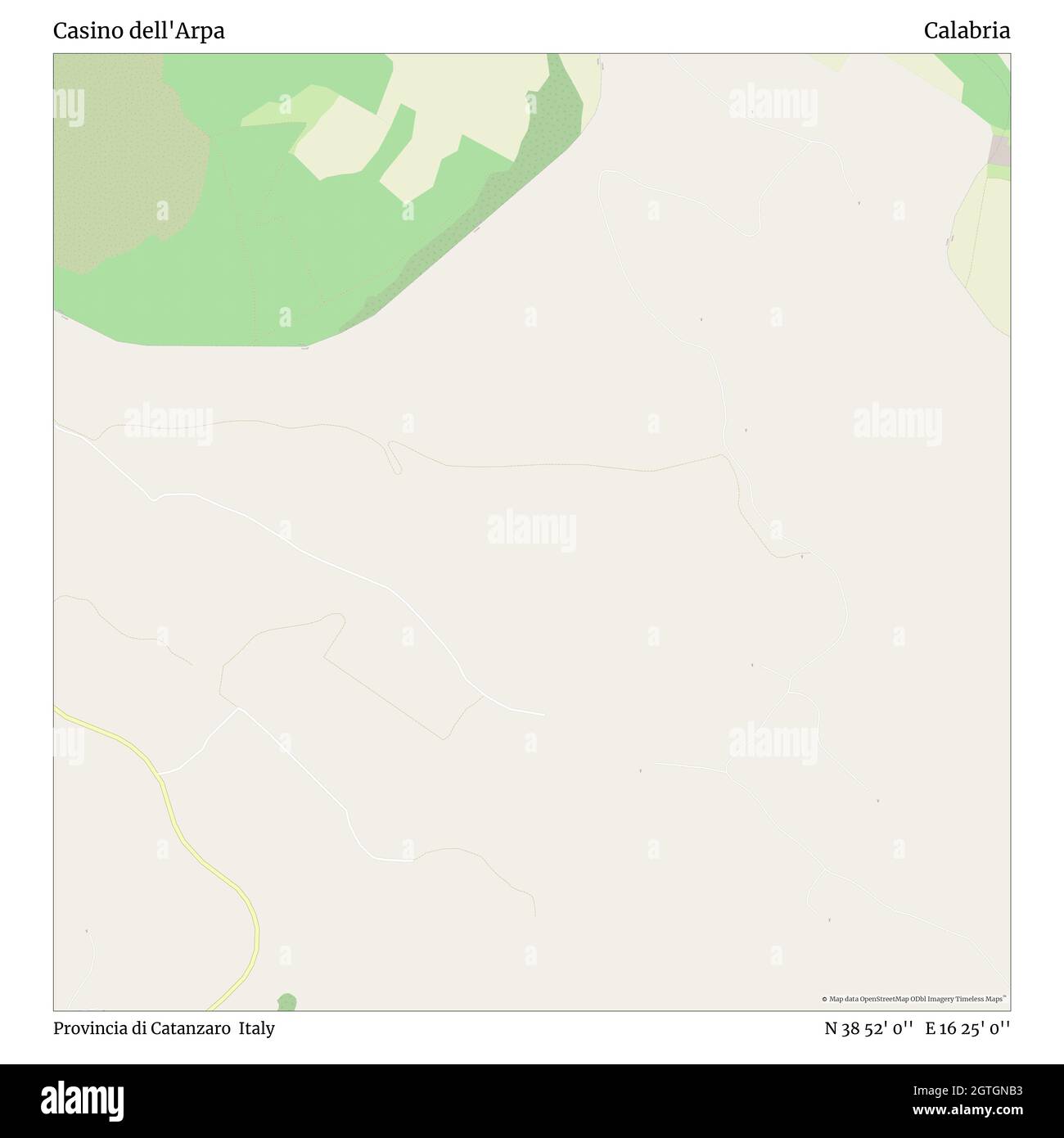 Map of catanzaro hi-res stock photography and images - Alamy