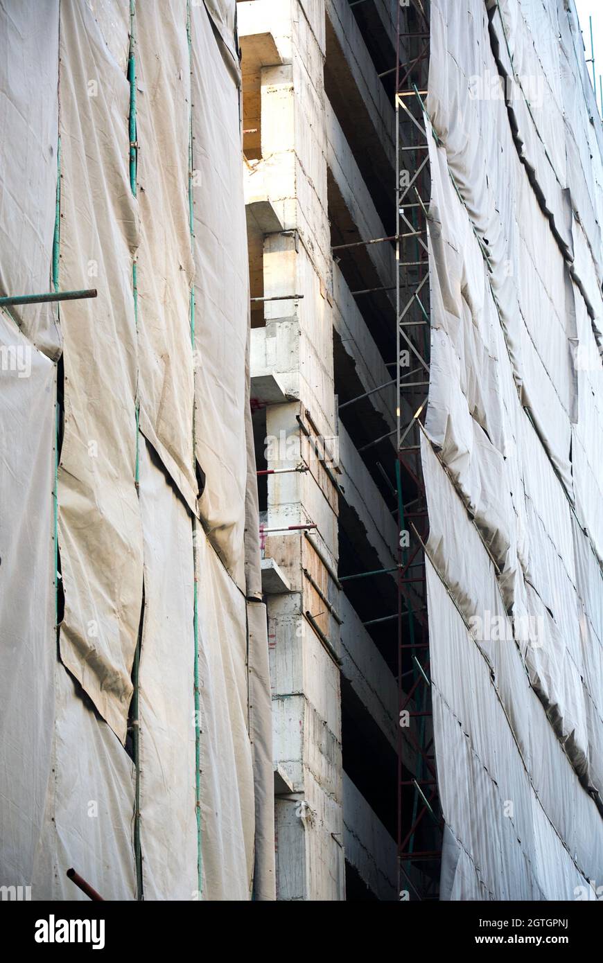 Tarpaulin architecture High Resolution Stock Photography and Images - Alamy