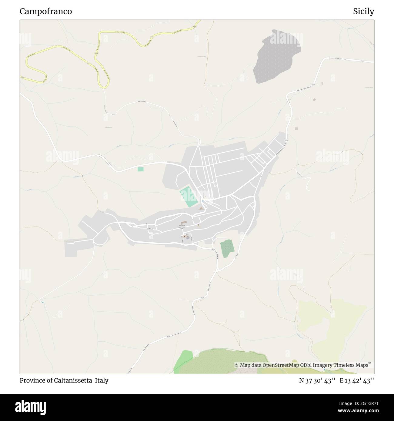 Map Of Caltanissetta High Resolution Stock Photography and Images - Alamy