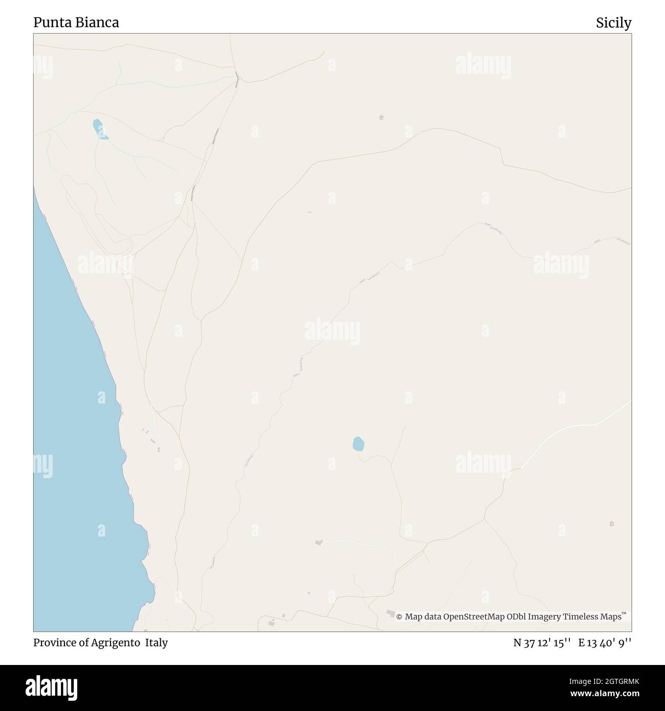 Punta Bianca, Province of Agrigento, Italy, Sicily, N 37 12' 15'', E 13 ...