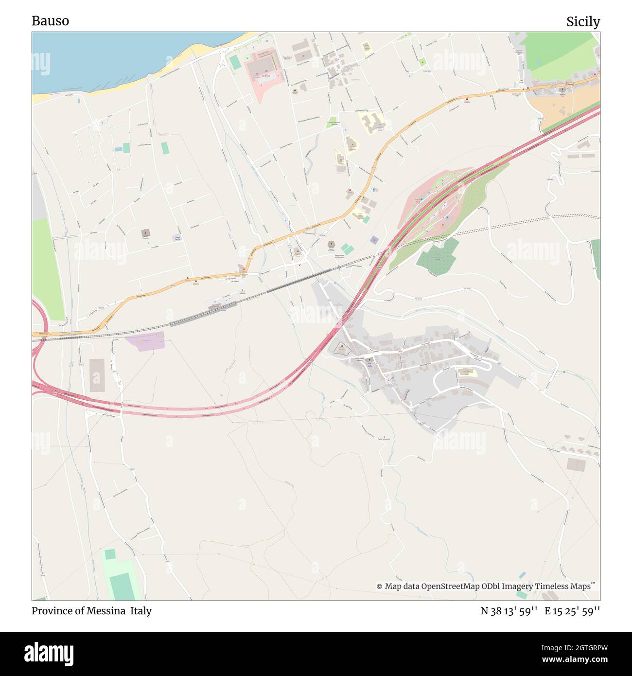 Messina Map Sicily High Resolution Stock Photography and Images - Alamy