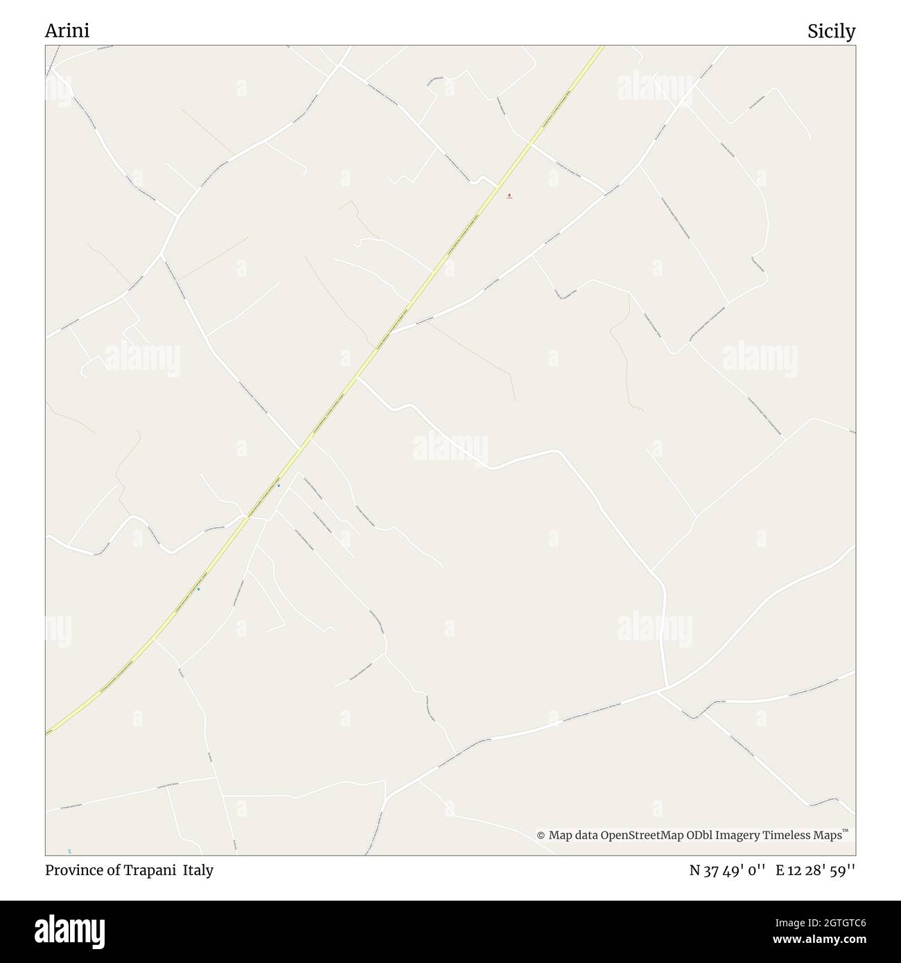 Trapani province map hi-res stock photography and images - Alamy