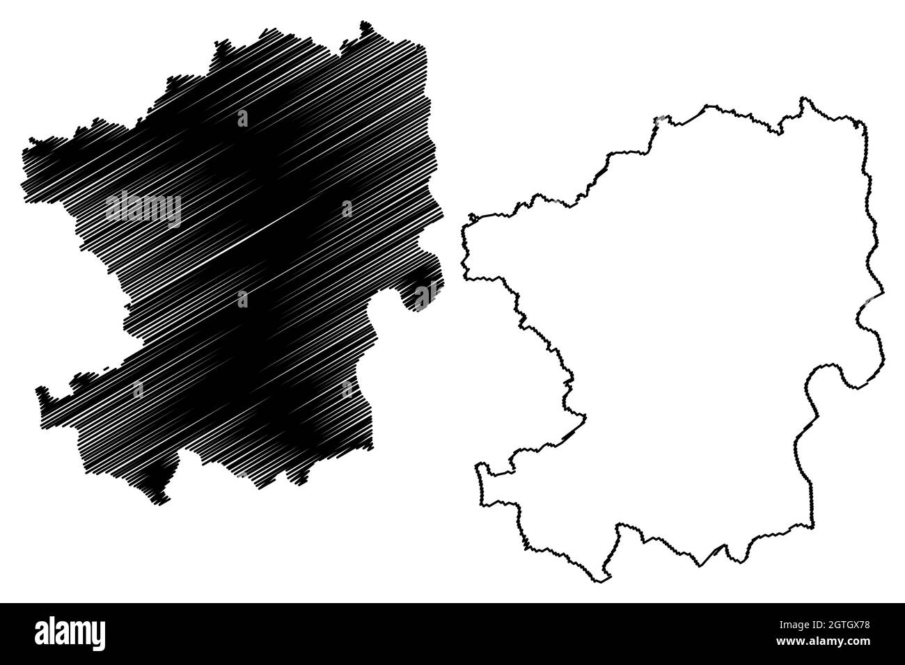 Chandrapur district (Maharashtra State, Nagpur Division, Republic of ...
