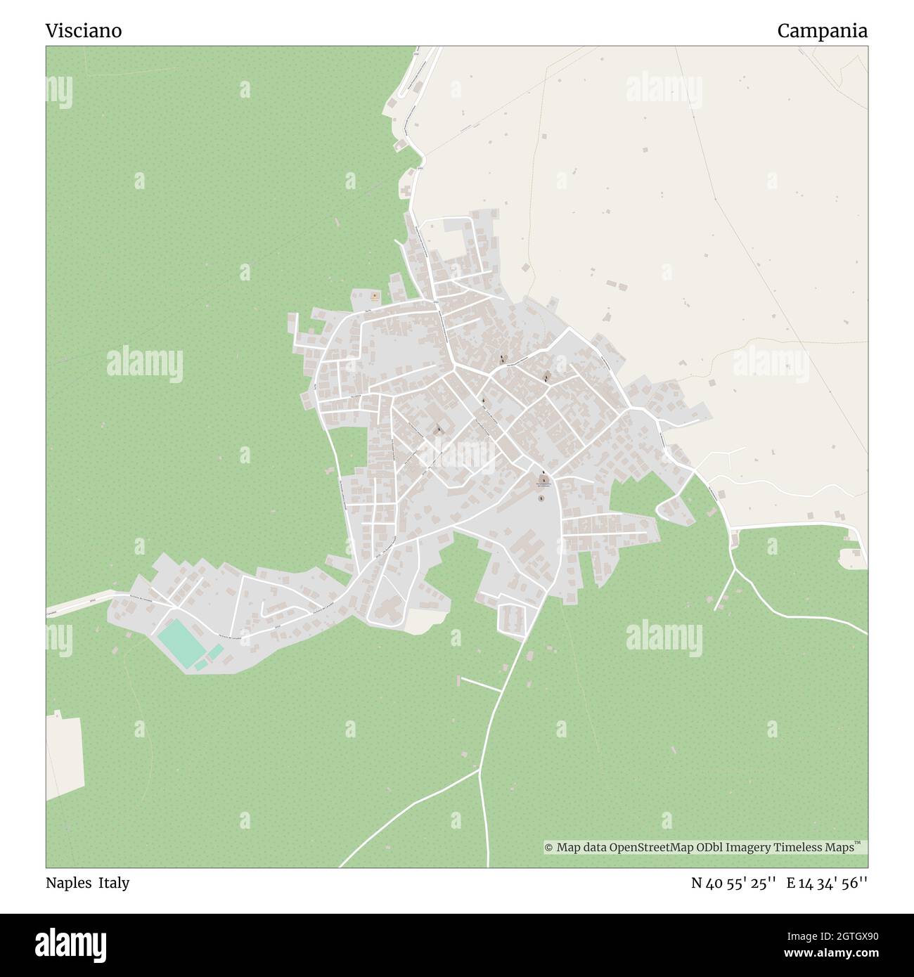 Visciano, Naples, Italy, Campania, N 40 55' 25'', E 14 34' 56'', map ...
