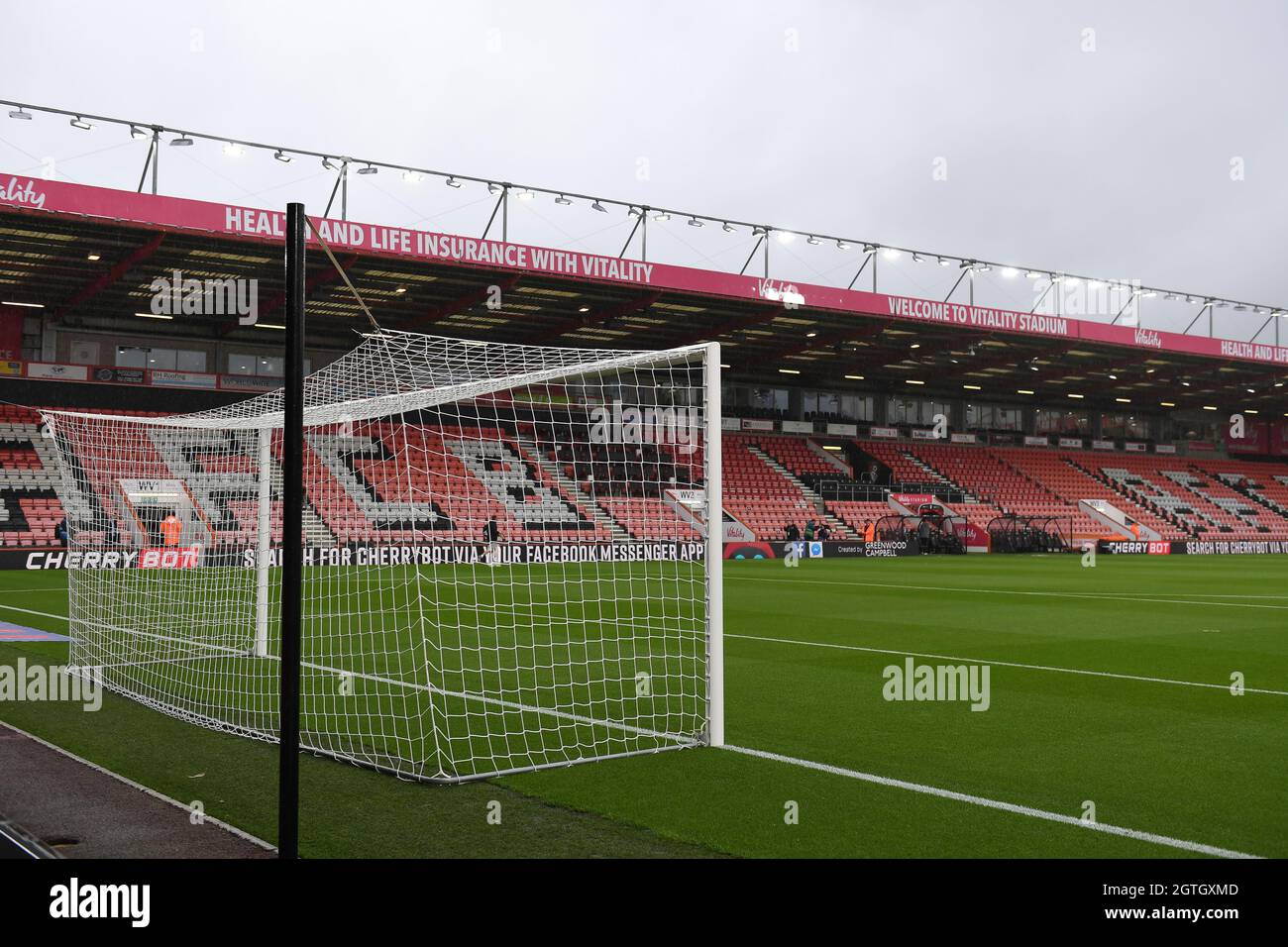 General view of Vitality Stadium, Home of Bournemouth FC Stock Photo ...