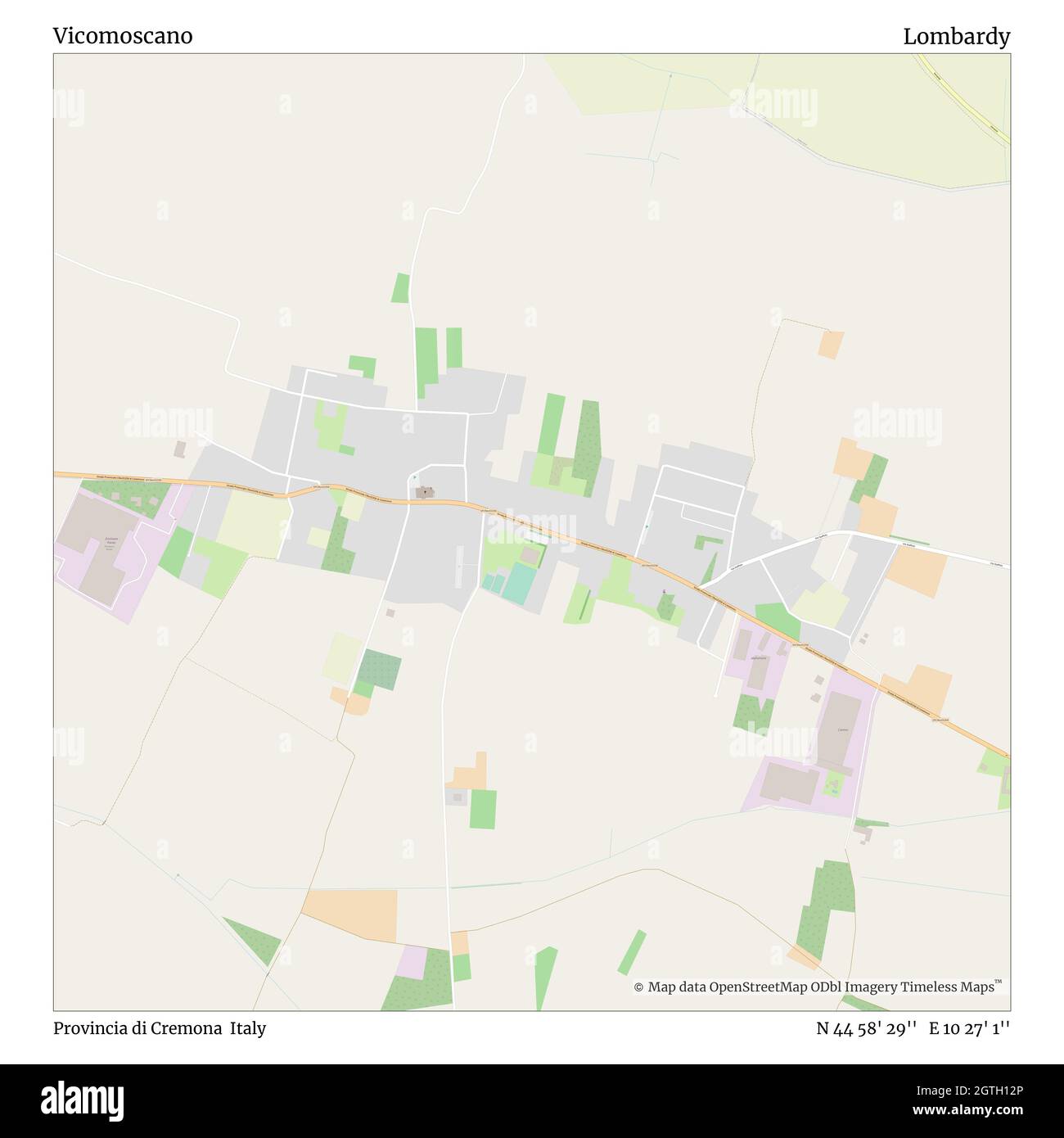 Map of cremona hi-res stock photography and images - Alamy
