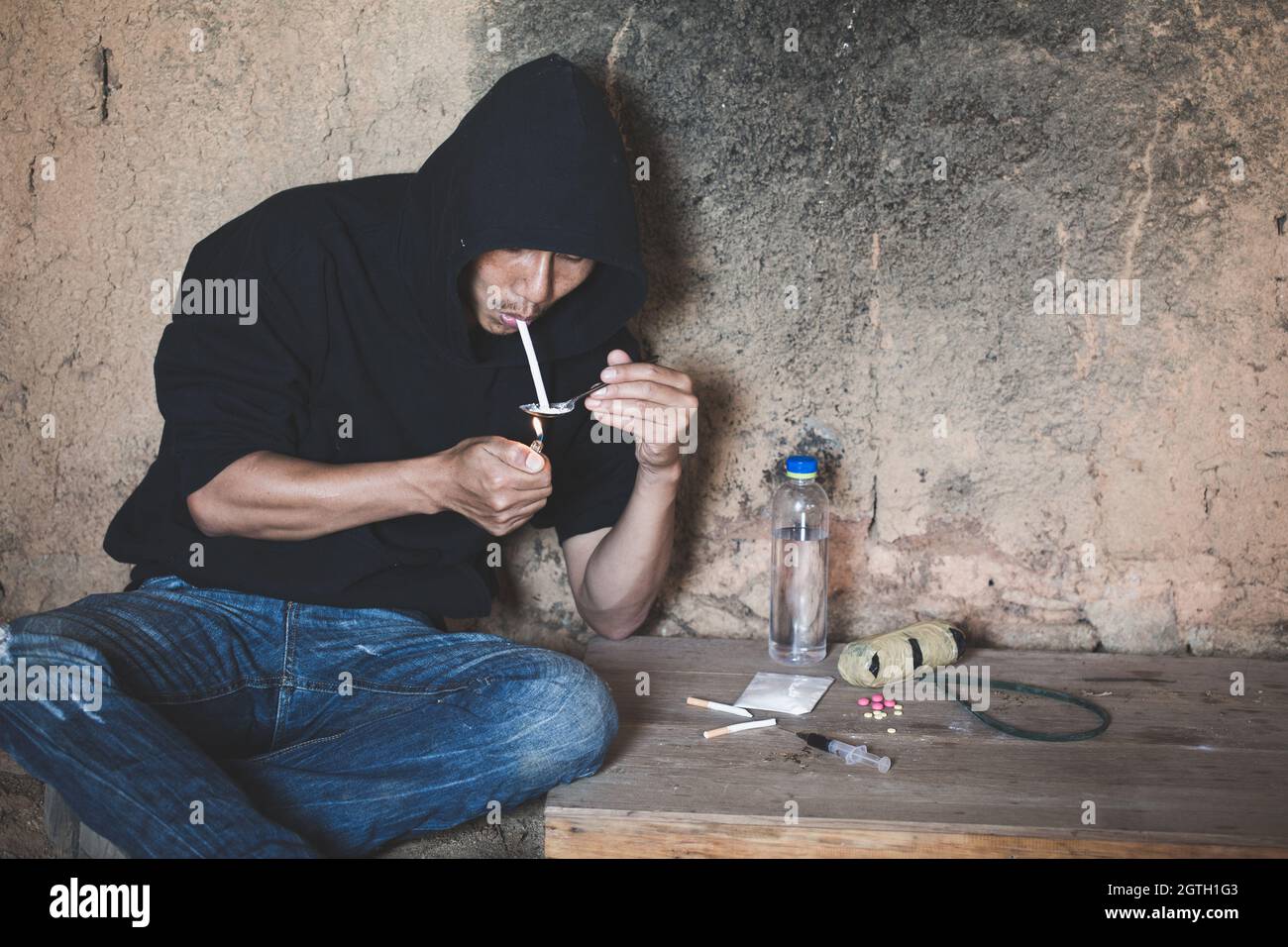 Addict person art hi-res stock photography and images - Alamy