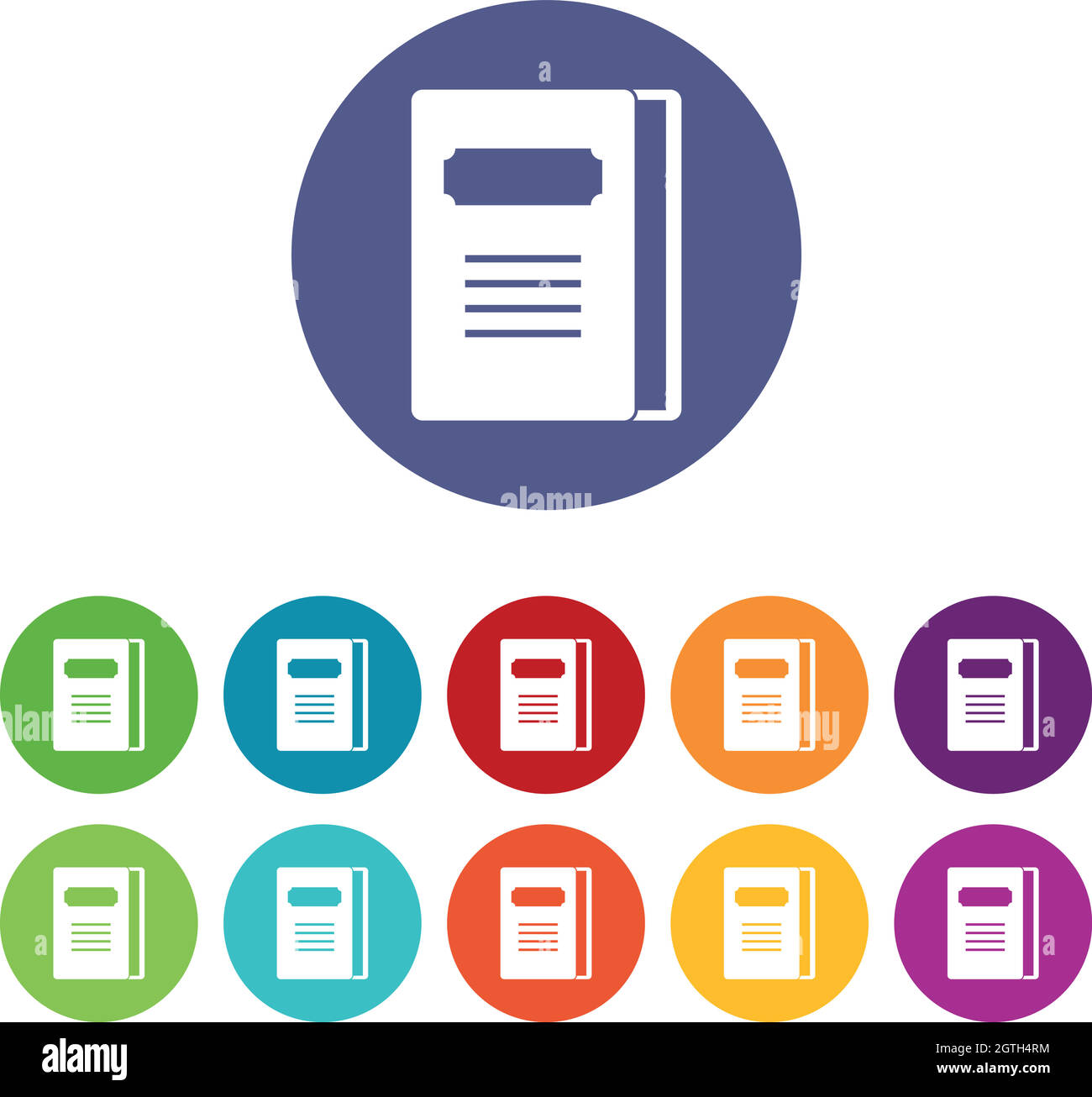 Tutorial set icons Stock Vector Image & Art - Alamy