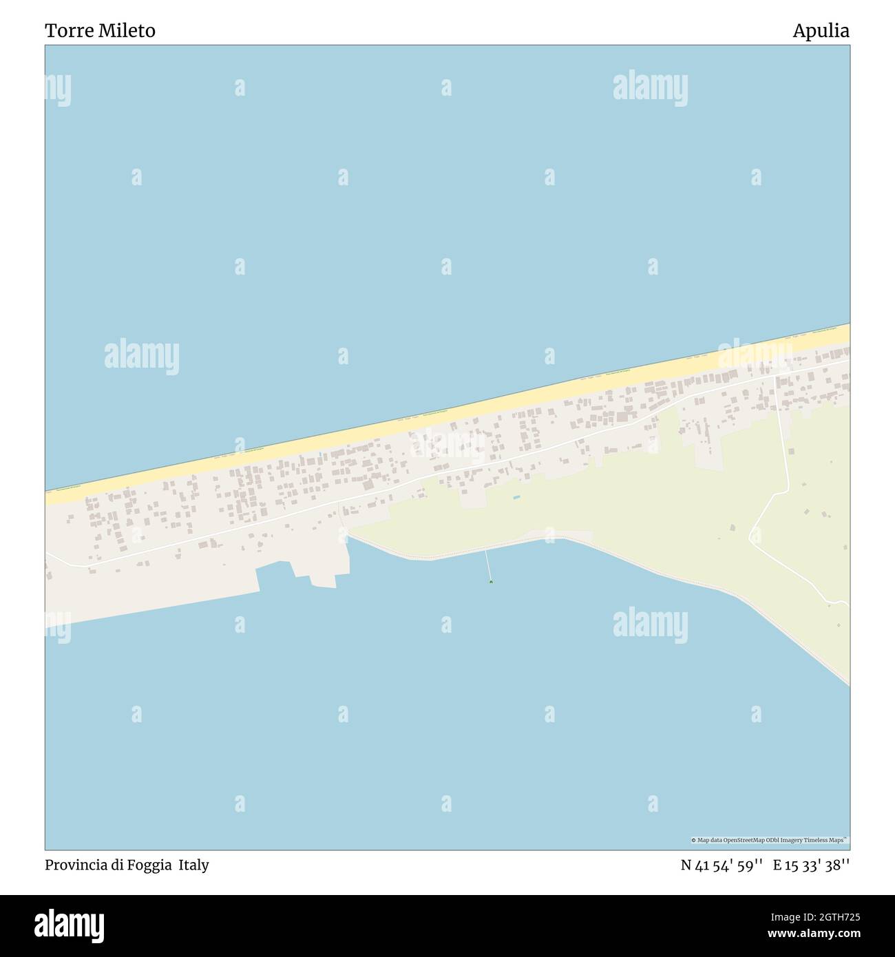 Torre Mileto, Provincia di Foggia, Italy, Apulia, N 41 54' 59'', E 15 ...