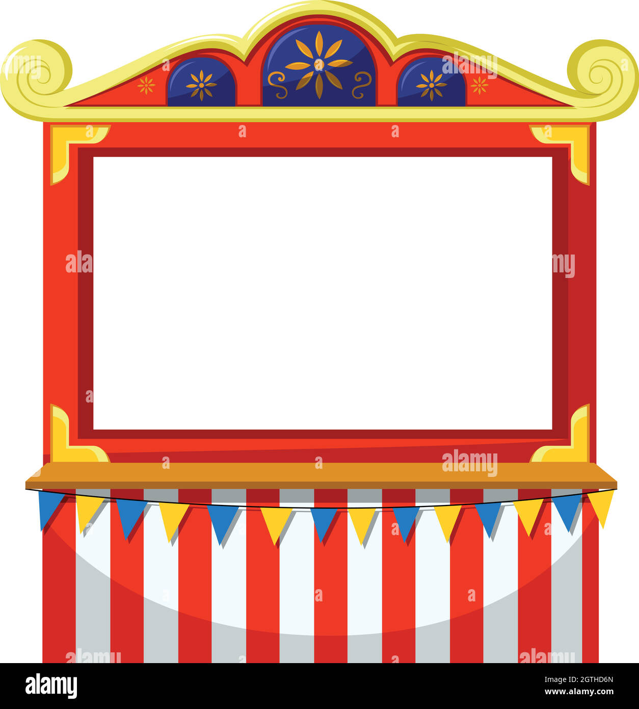Circus theme blank banner Stock Vector Image & Art - Alamy