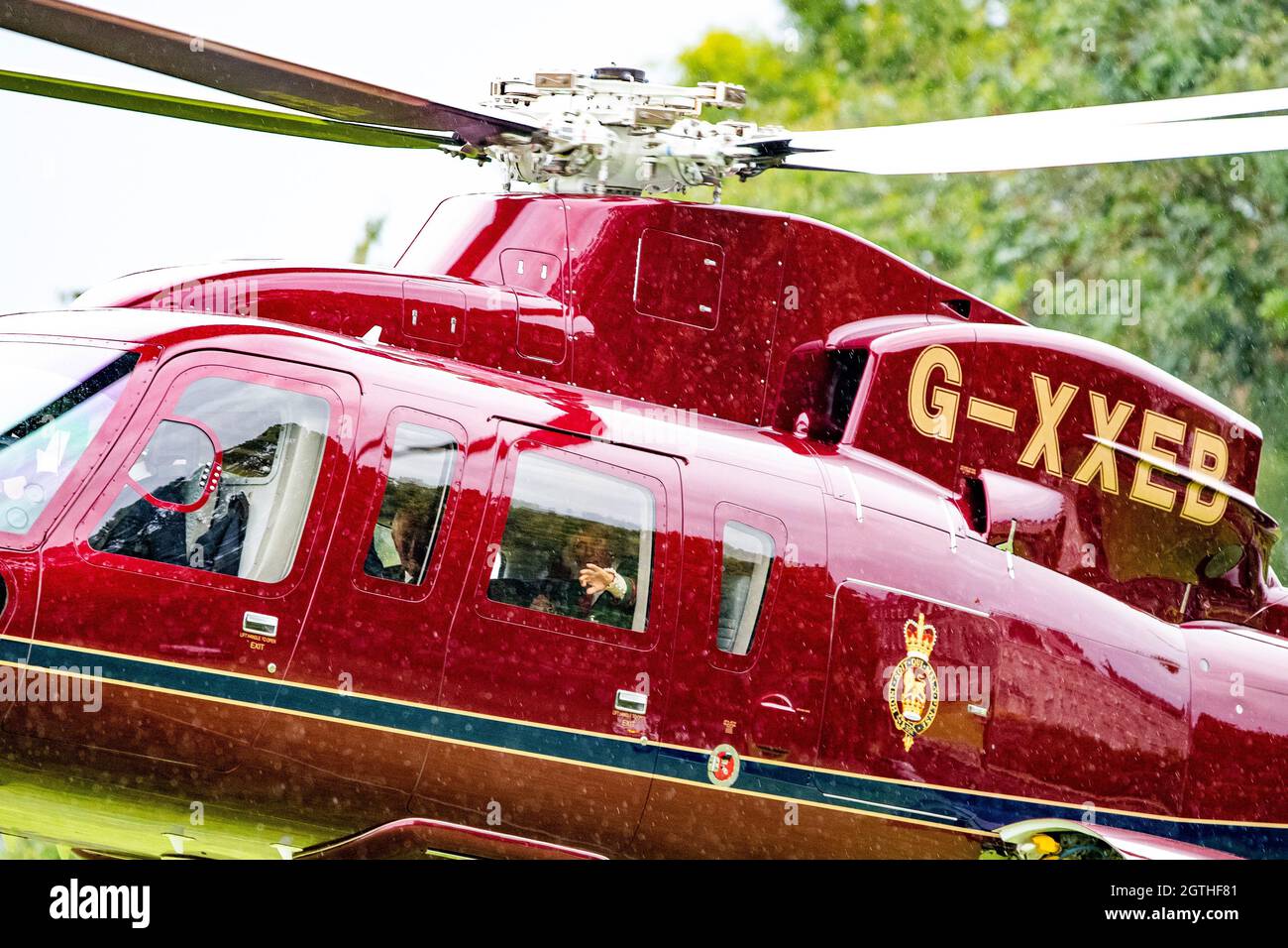 Royal helicopter 2021 hi-res stock photography and images - Alamy