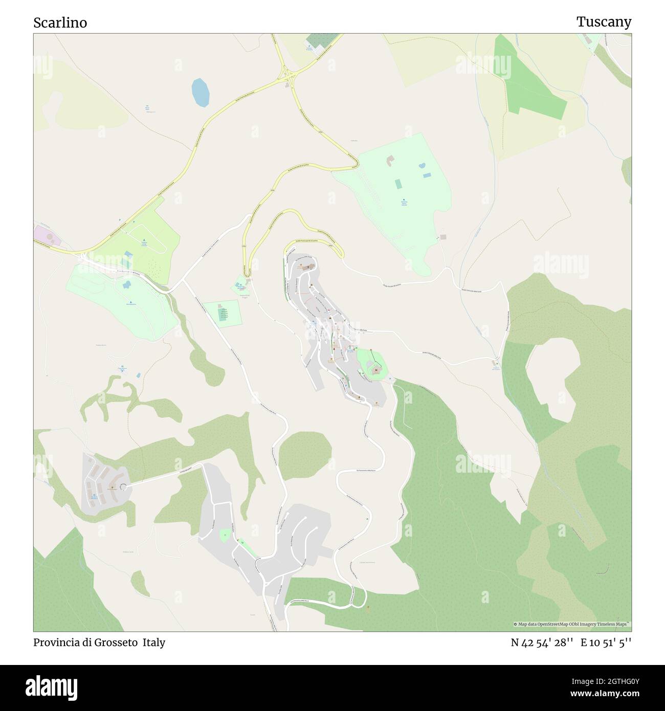 Grosseto map hi-res stock photography and images - Alamy