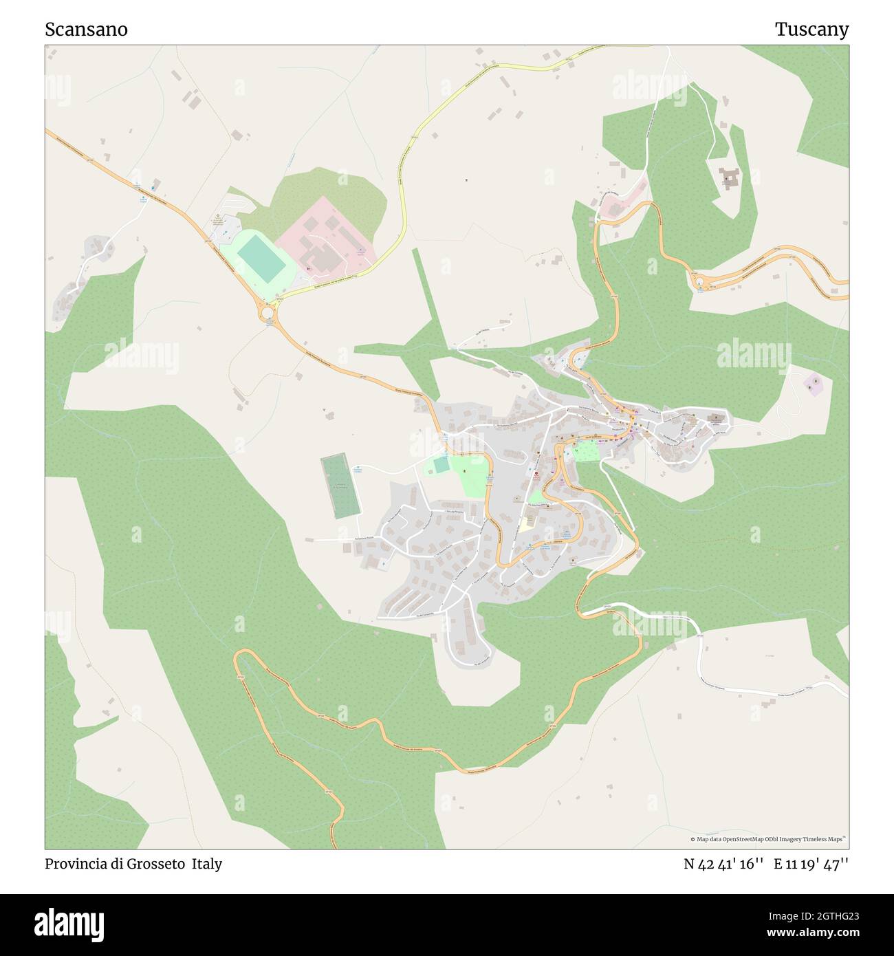Scansano, Provincia di Grosseto, Italy, Tuscany, N 42 41' 16'', E 11 19 ...