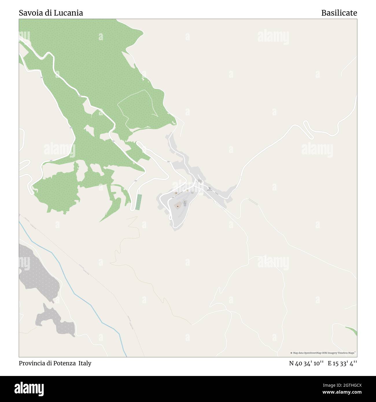Lucania map Cut Out Stock Images & Pictures - Alamy