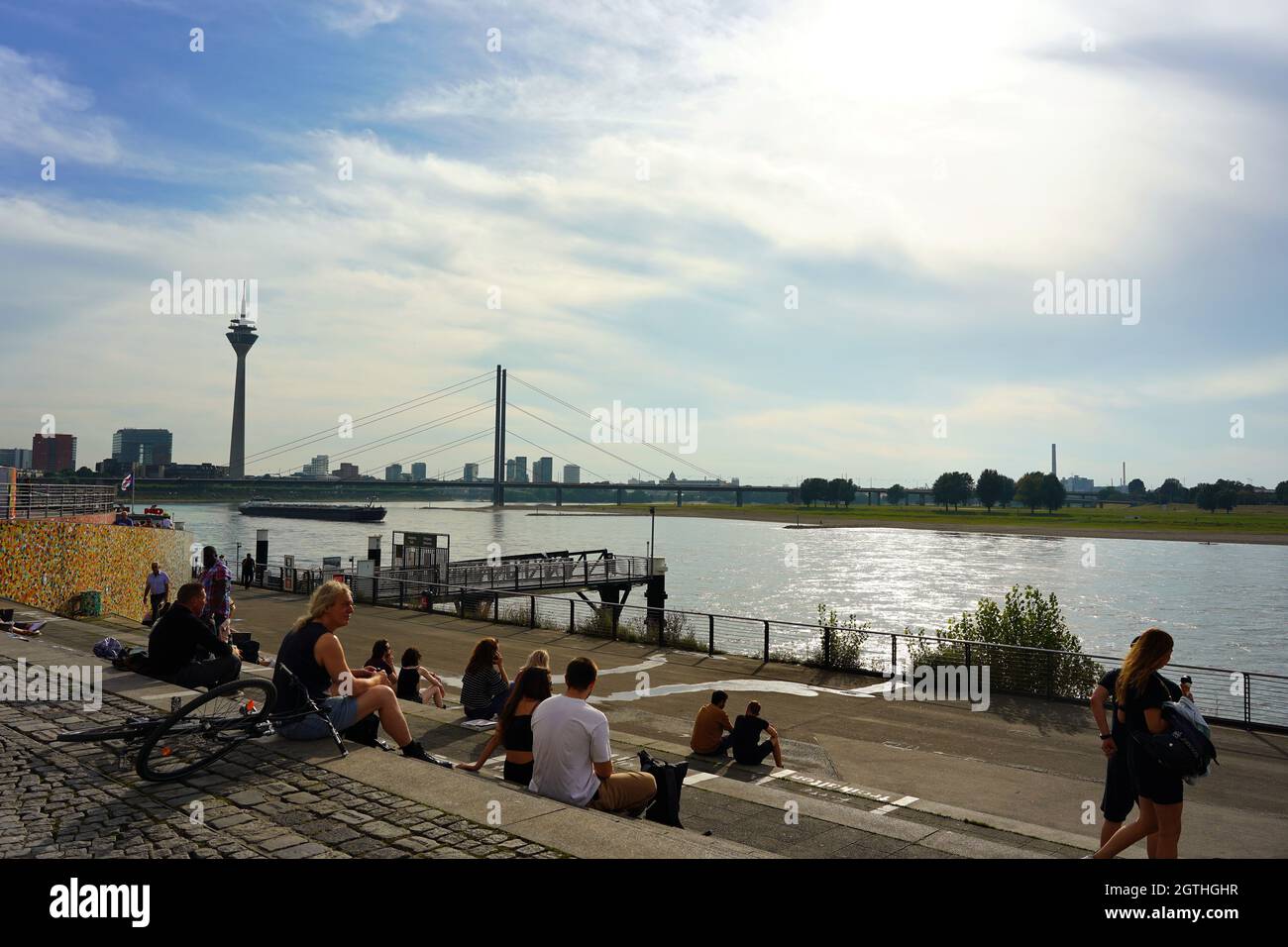Skyline stairs hi-res stock photography and images - Alamy