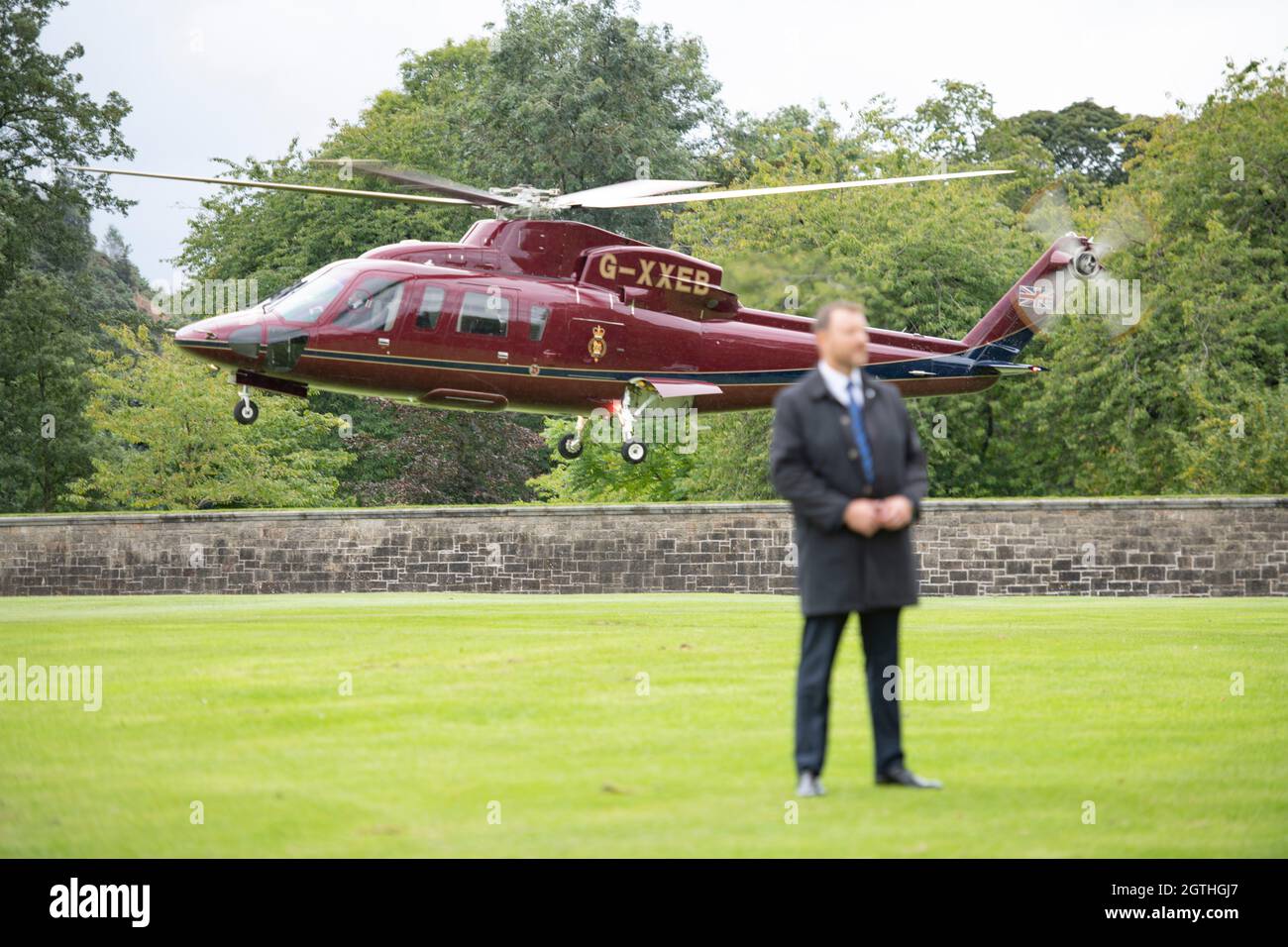 Edinburgh, Scotland, UK. 2nd Oct, 2021. PICTURED: Duke and Duchess of ...