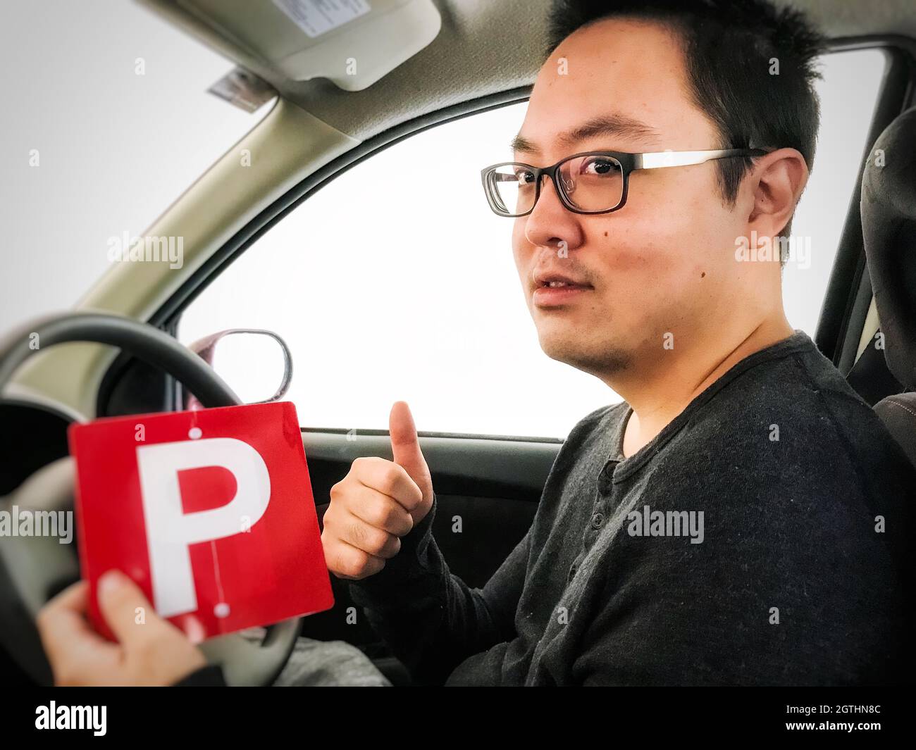 Giving the thumbs up in australia hi-res stock photography and images ...