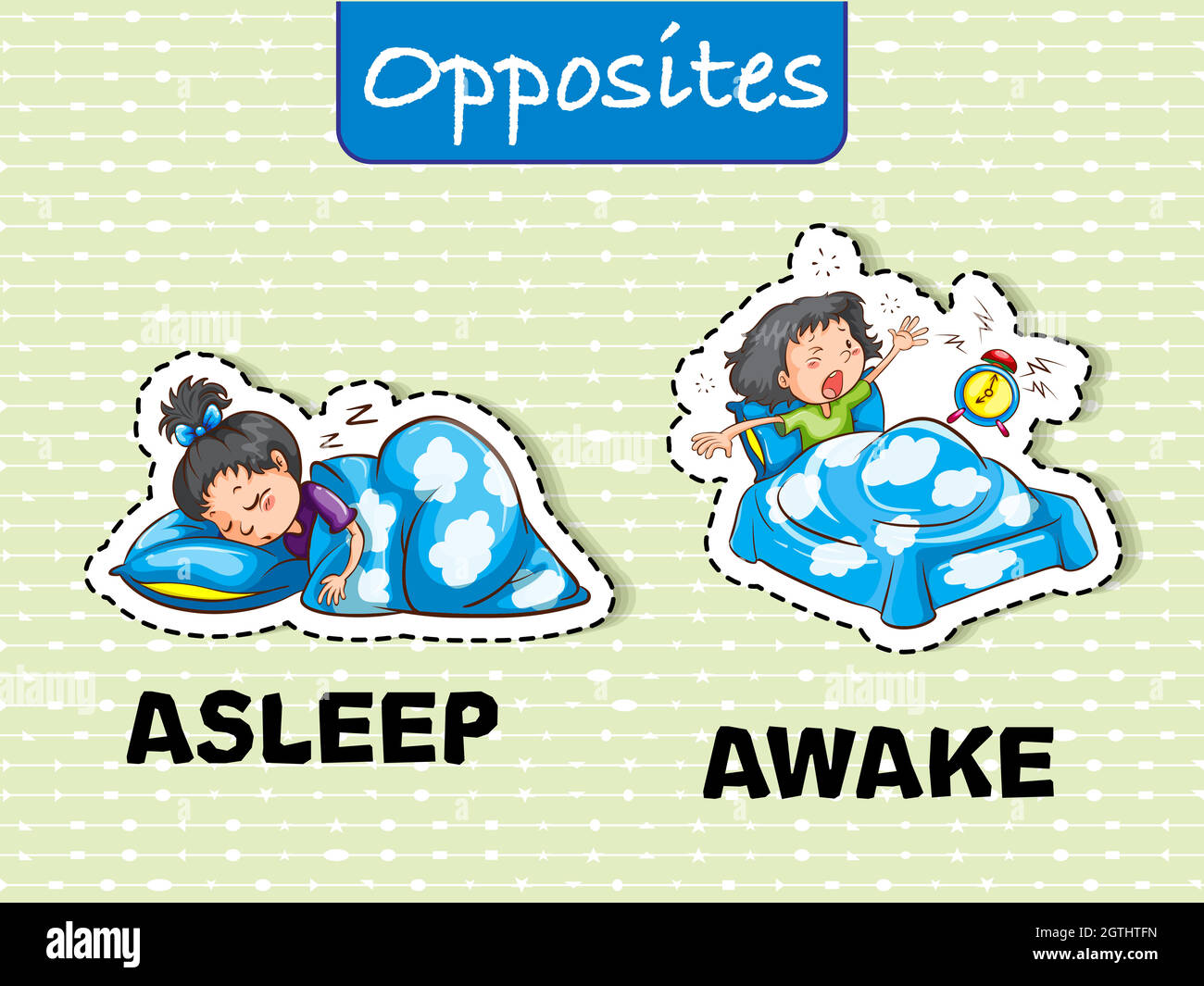 Awake Stock Vector Images - Alamy