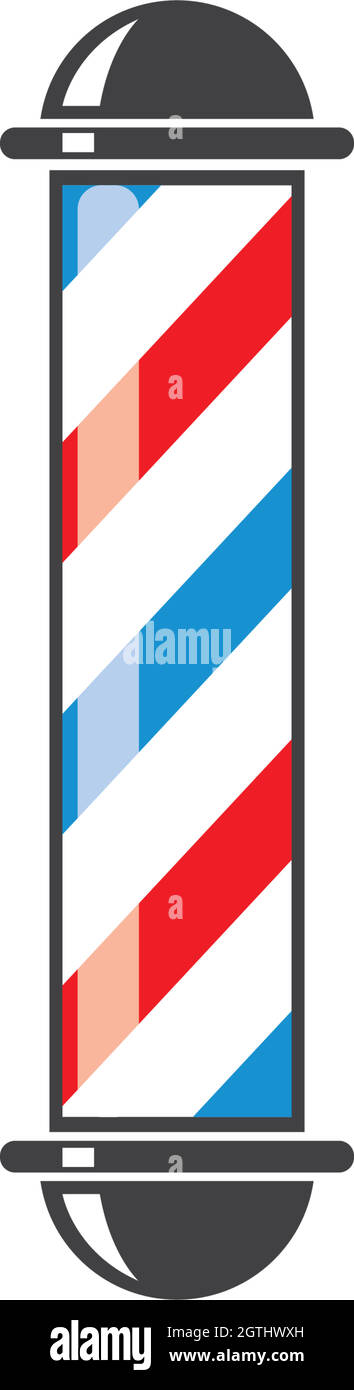Barbershop pole Stock Vector Images - Alamy