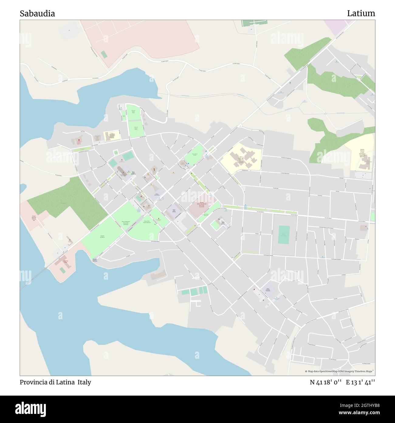 Sabaudia Cut Out Stock Images & Pictures - Alamy