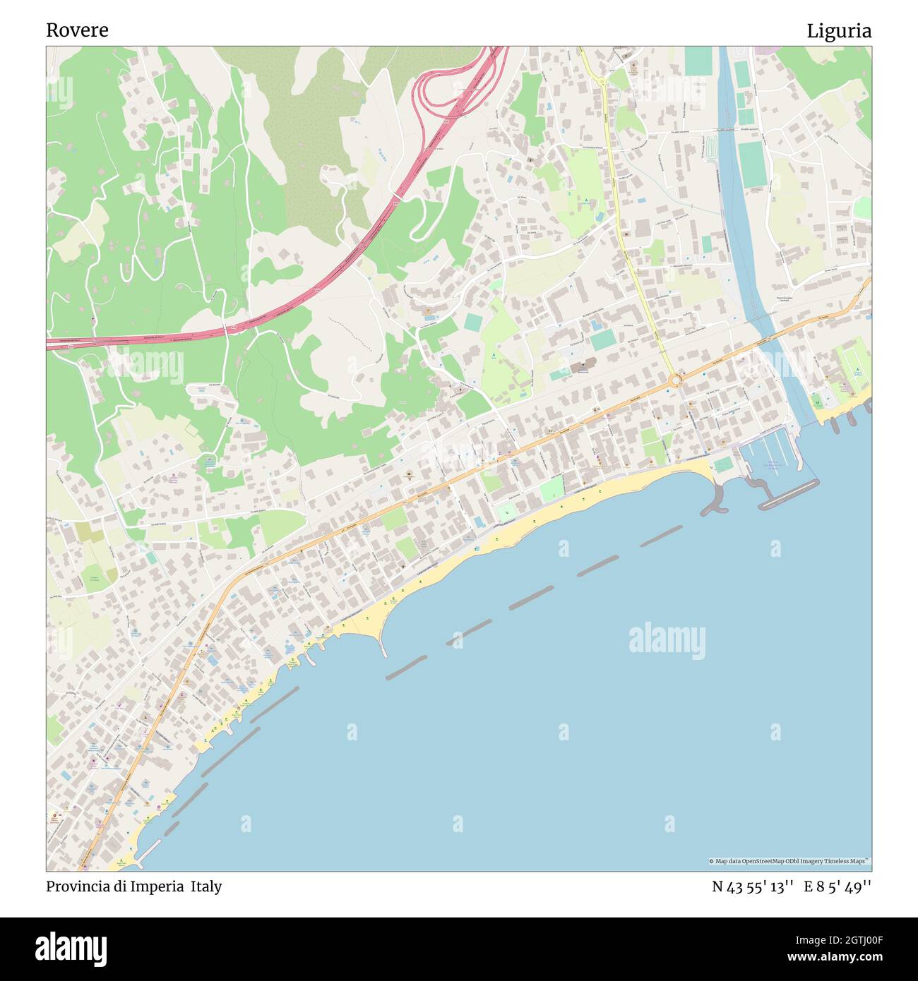 Map of imperia hi-res stock photography and images - Alamy