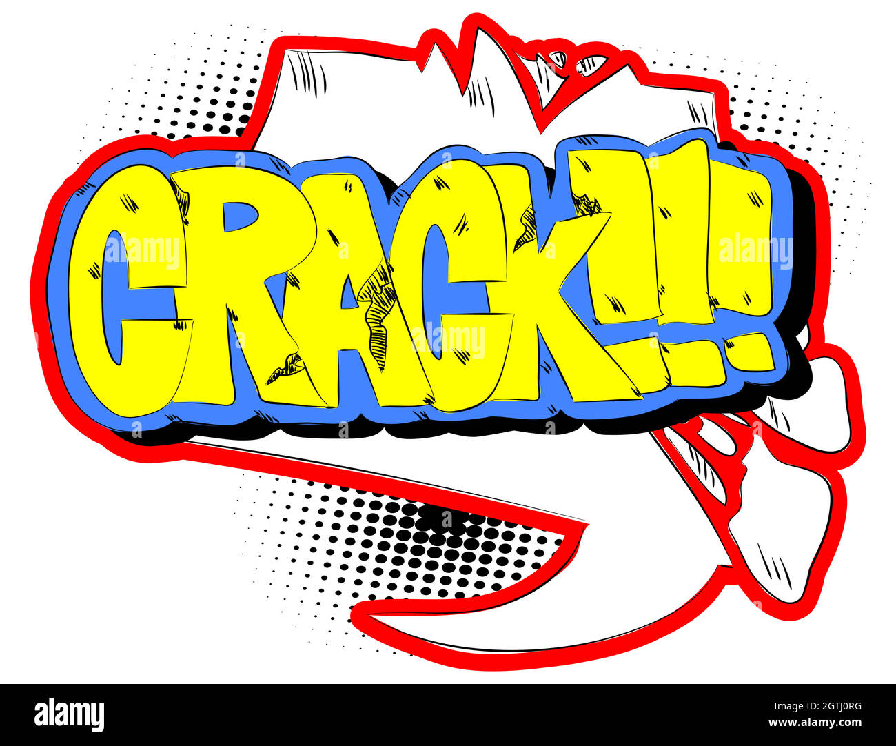 Crack text hi-res stock photography and images - Alamy
