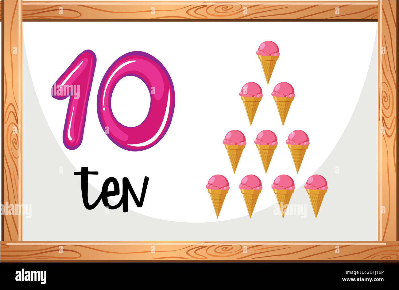 Count To 10 Clipart