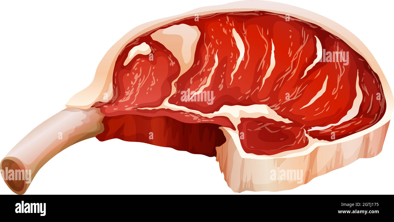 Meat close up Stock Vector Images - Alamy