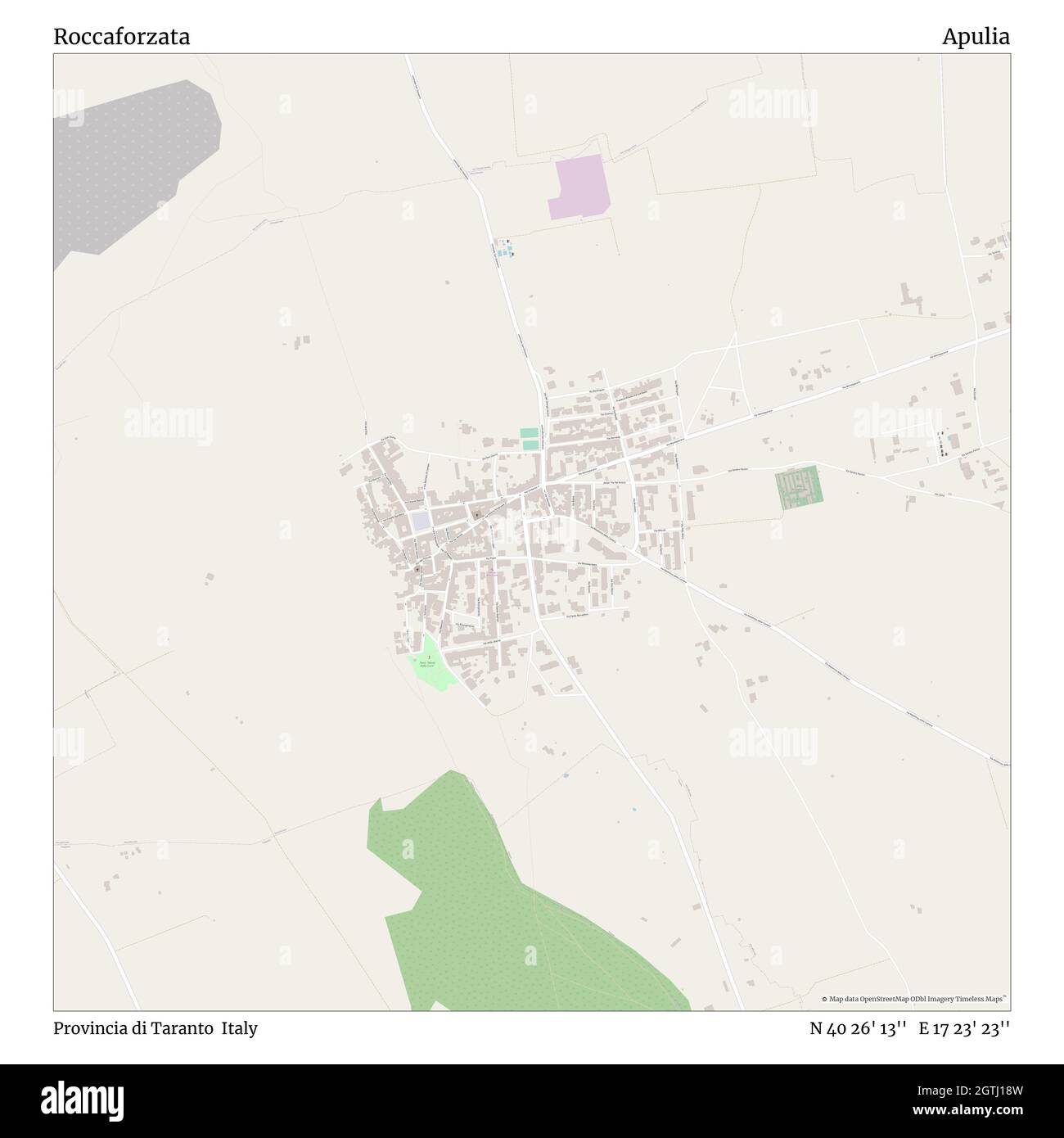 Taranto italy map hi-res stock photography and images - Alamy