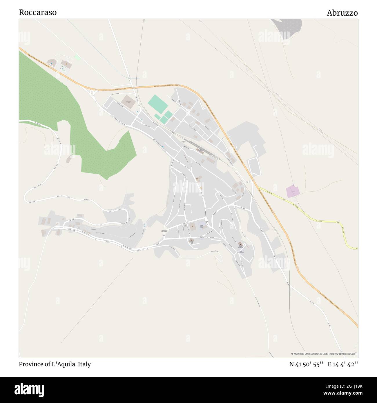 Roccaraso Cut Out Stock Images & Pictures - Alamy