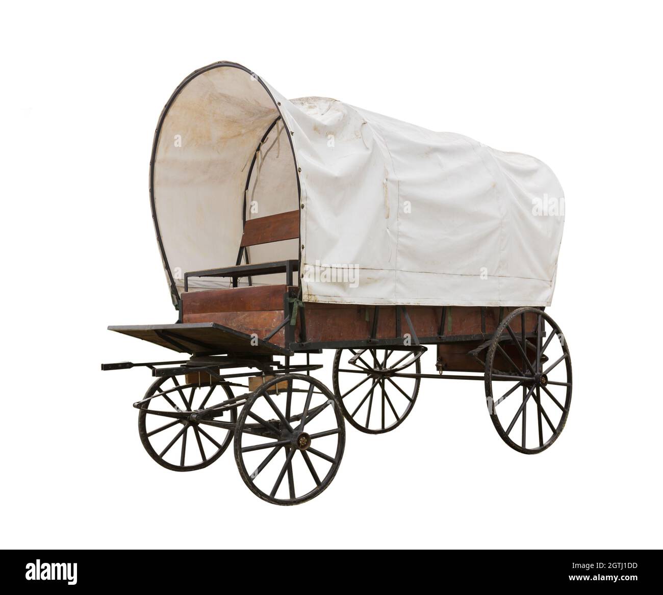 Covered wagon Cut Out Stock Images & Pictures - Alamy