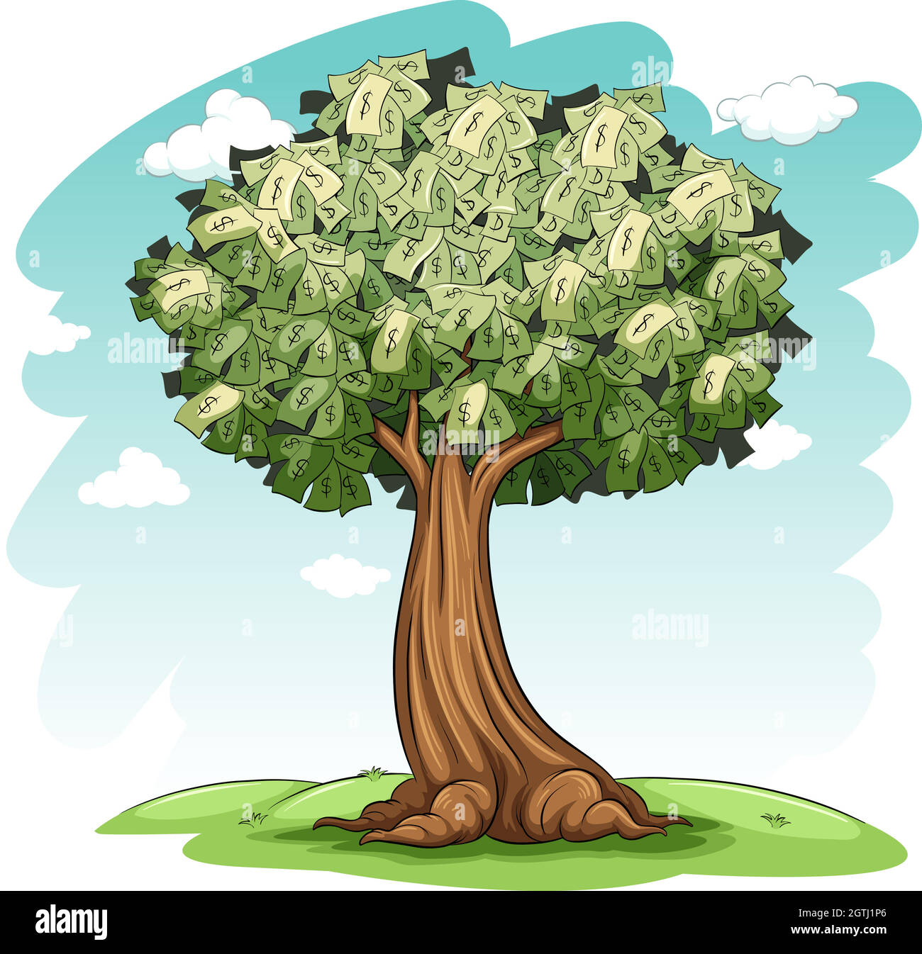A money tree Stock Vector Image & Art - Alamy