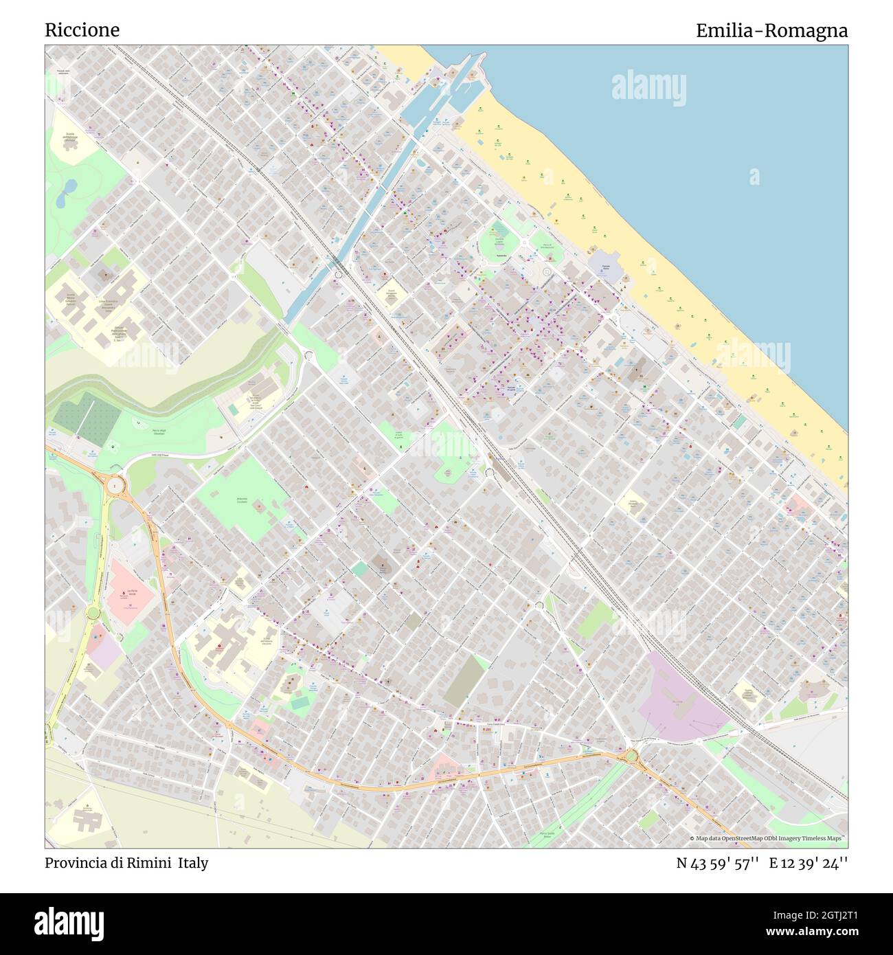 Riccione italy Cut Out Stock Images & Pictures - Alamy