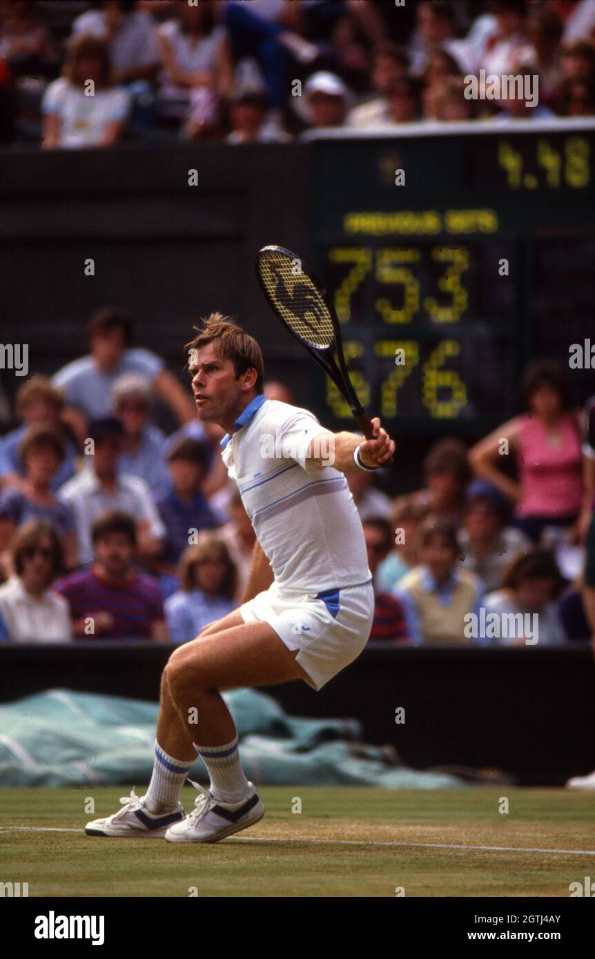Roscoe tanner tennis in the 1980s hi-res stock photography and images ...