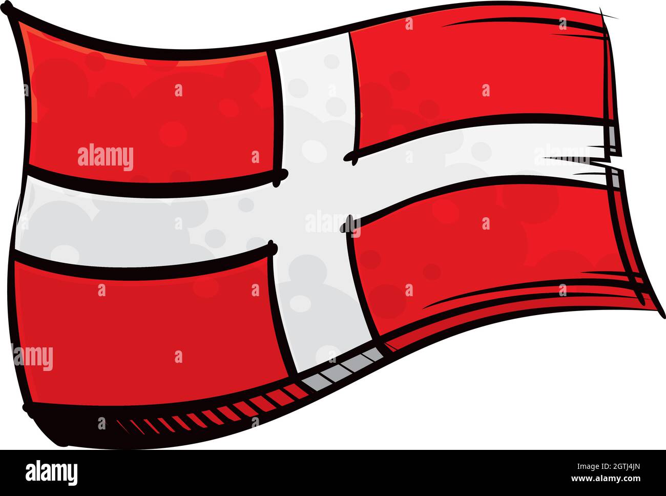 National french flag waving in Stock Vector Images - Alamy