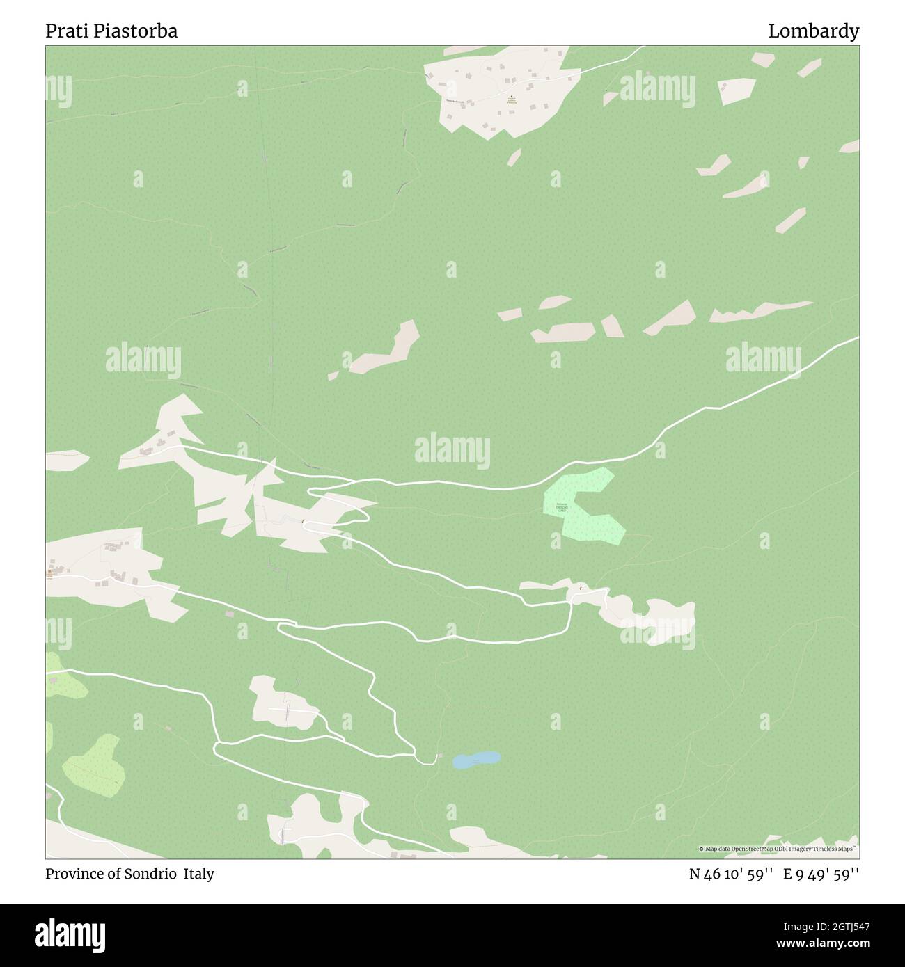 Prati Piastorba, Province of Sondrio, Italy, Lombardy, N 46 10' 59'', E ...