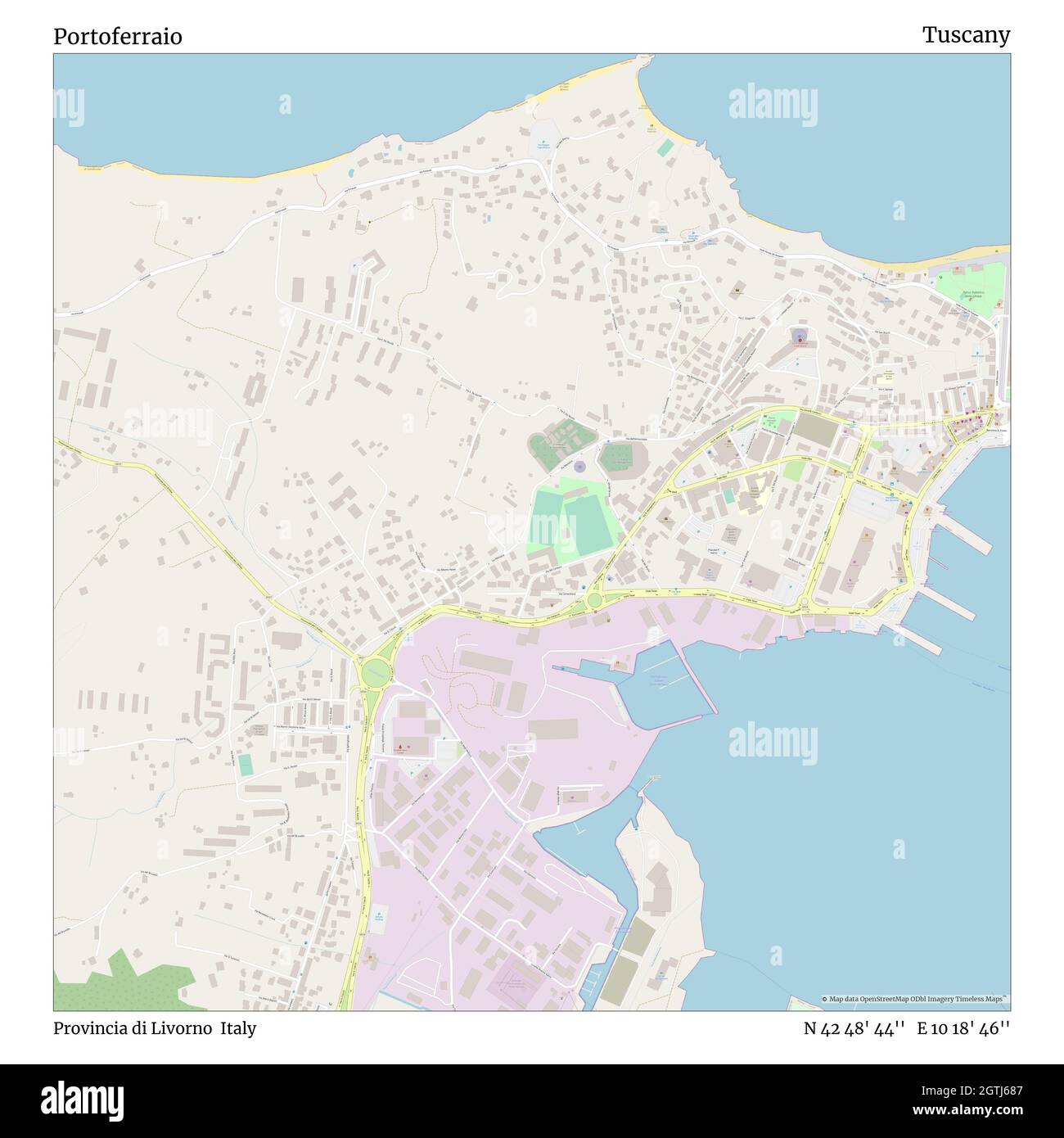 Portoferraio, Provincia di Livorno, Italy, Tuscany, N 42 48' 44'', E 10 ...